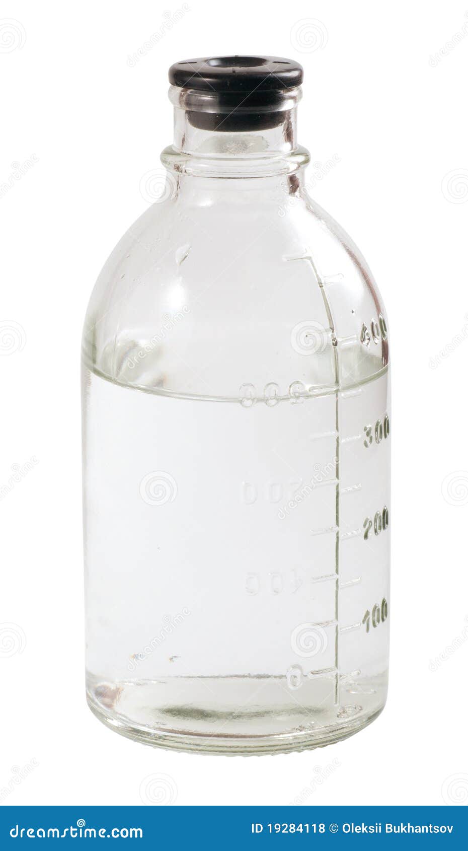 Medical bottle with scale stock photo. Image of measuring - 19284118