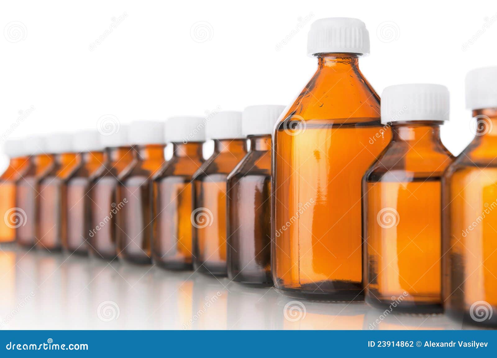 Medical bottles stock photo. Image of translucent, medicine - 23914862