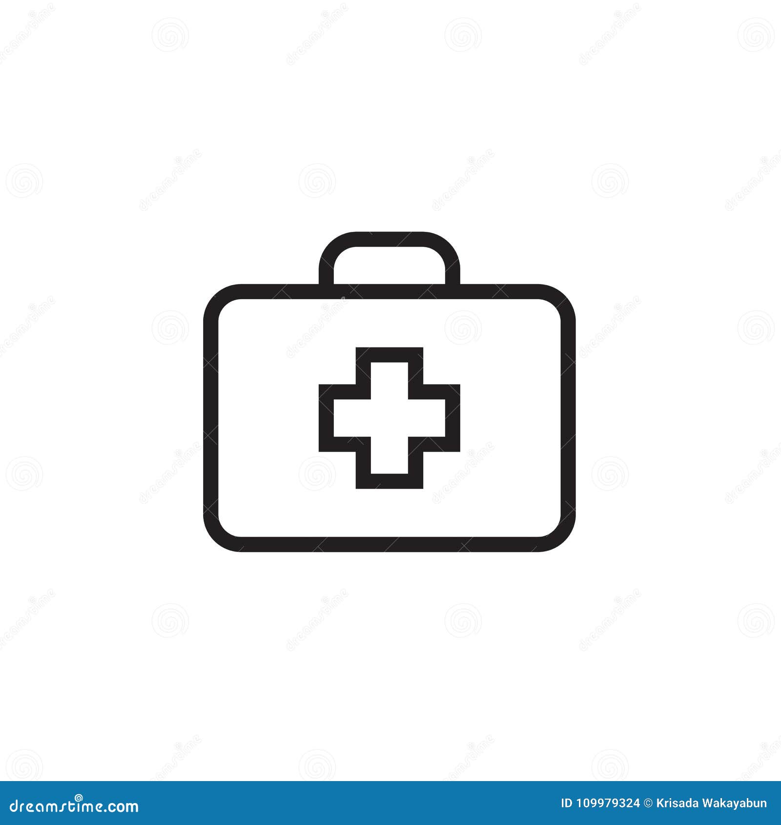 Medical Box Icon Vector Illustration, EPS10 Stock Vector - Illustration ...
