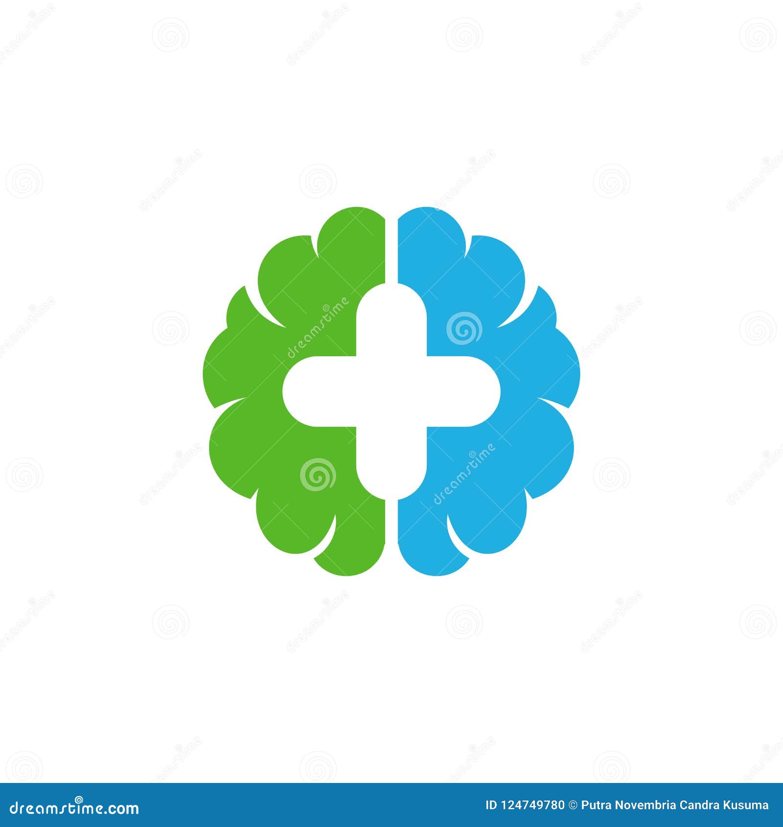 Medical Brain Logo Icon Design Stock Vector - Illustration of logo ...