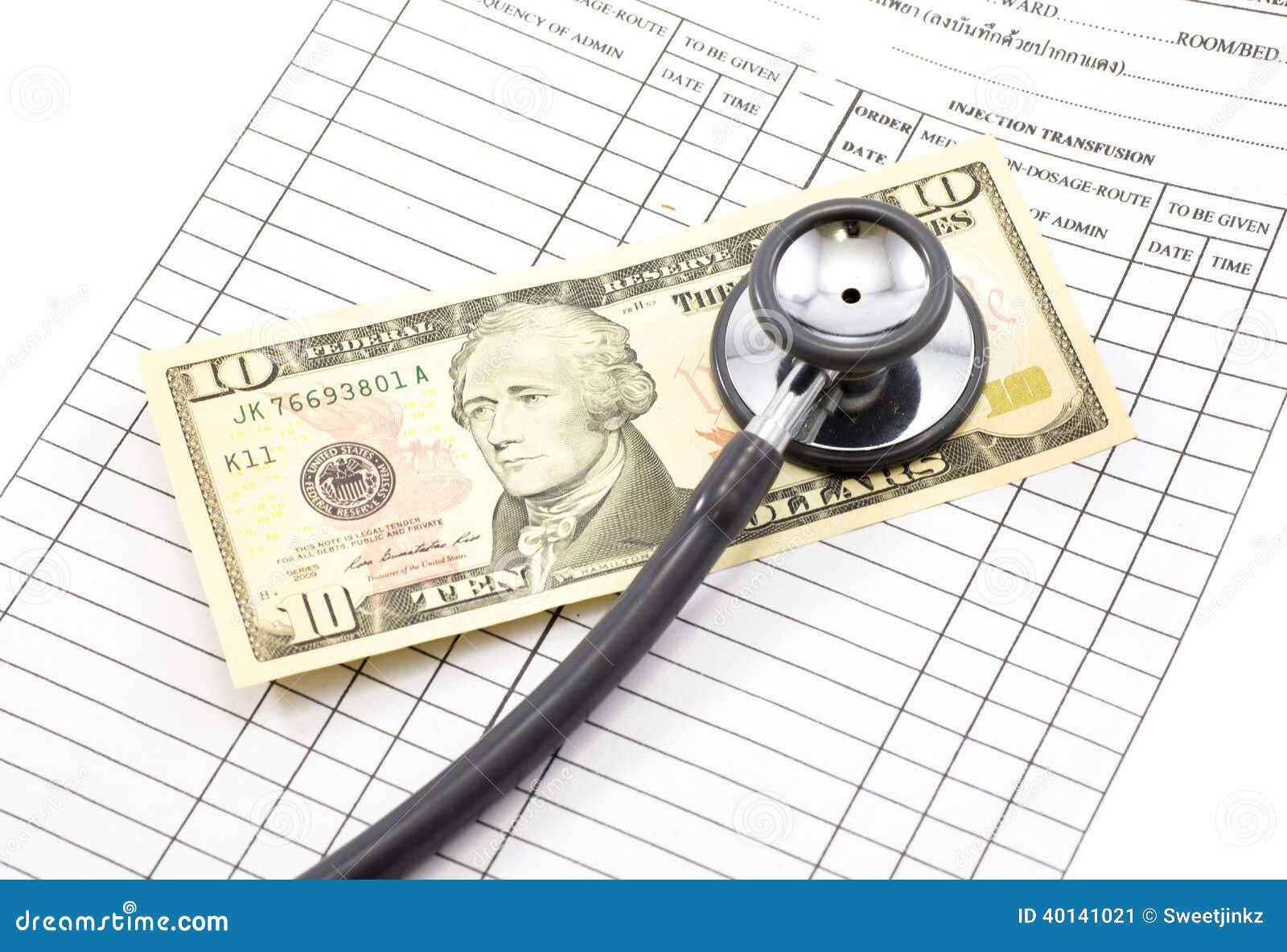 Medical and Business Con Cept Stock Image - Image of document, note ...