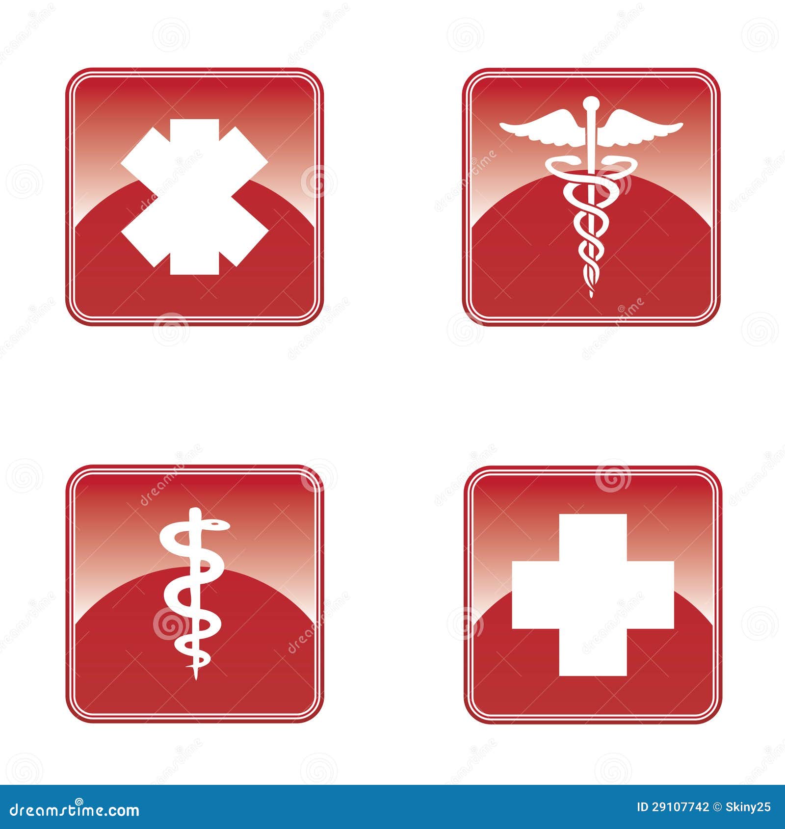 Medical button set . stock vector. Illustration of pharmacy - 29107742