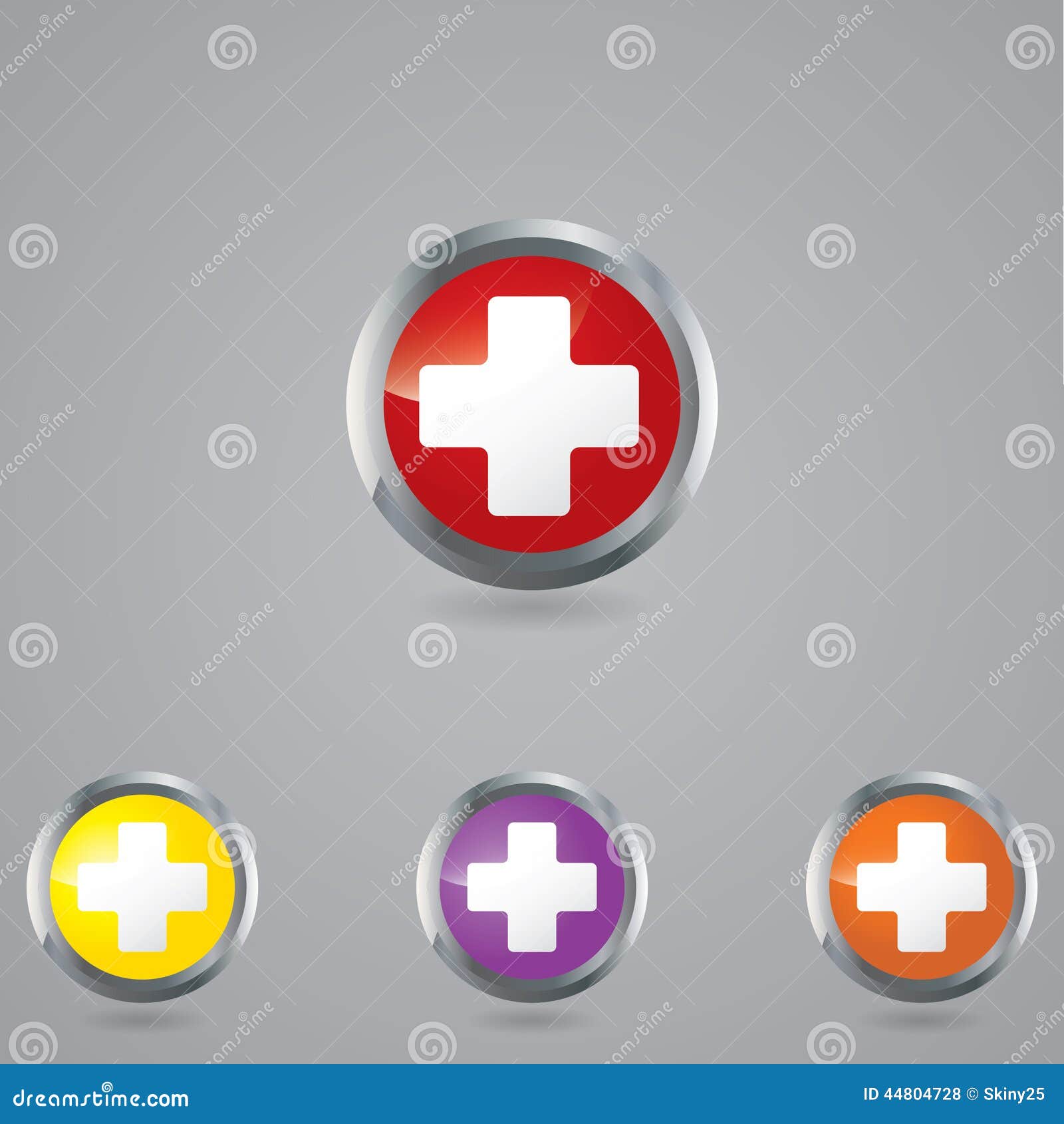 Medical button set . stock vector. Illustration of sign - 44804728