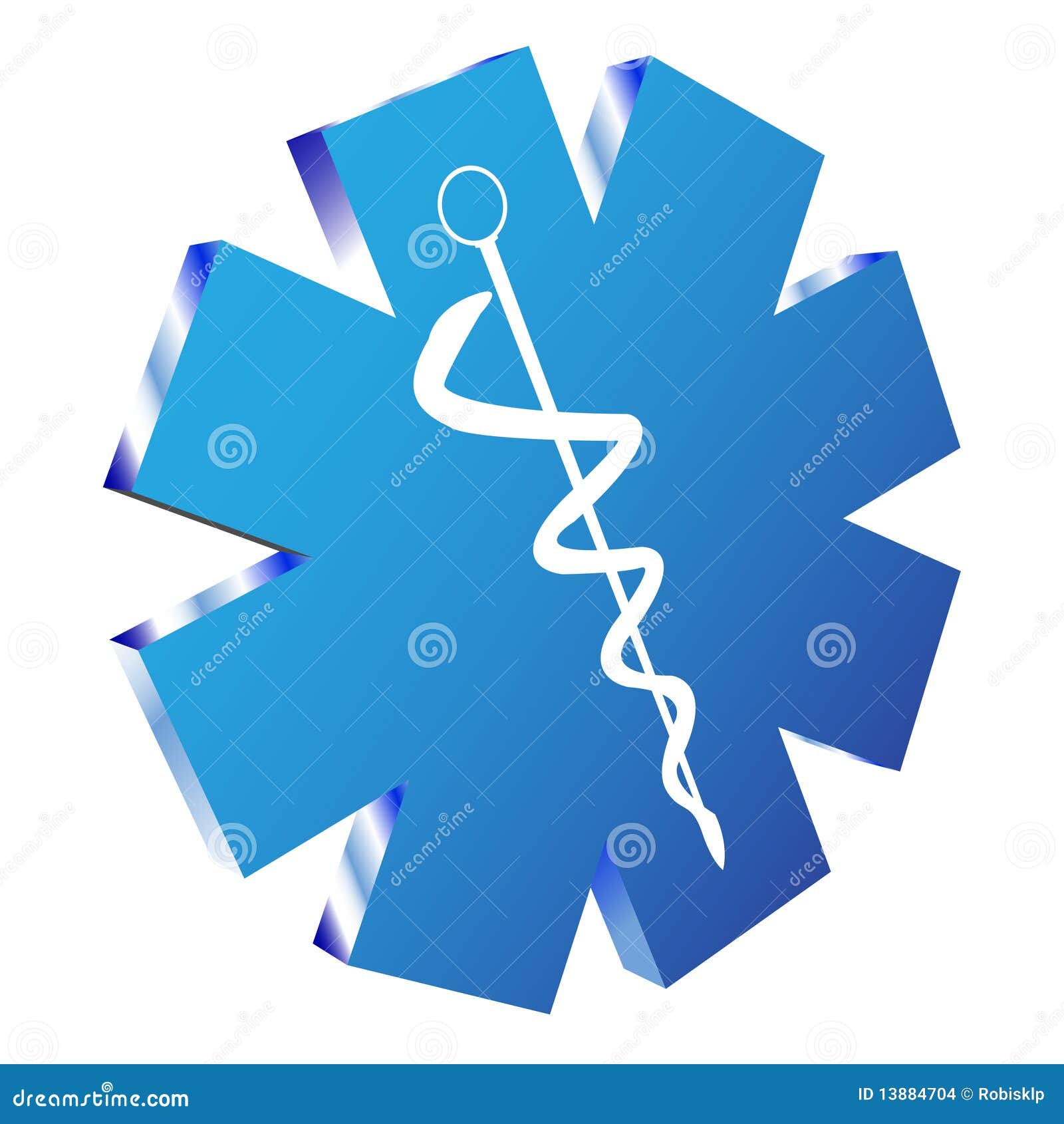 Medical caduceus stock vector. Illustration of healthcare - 13884704