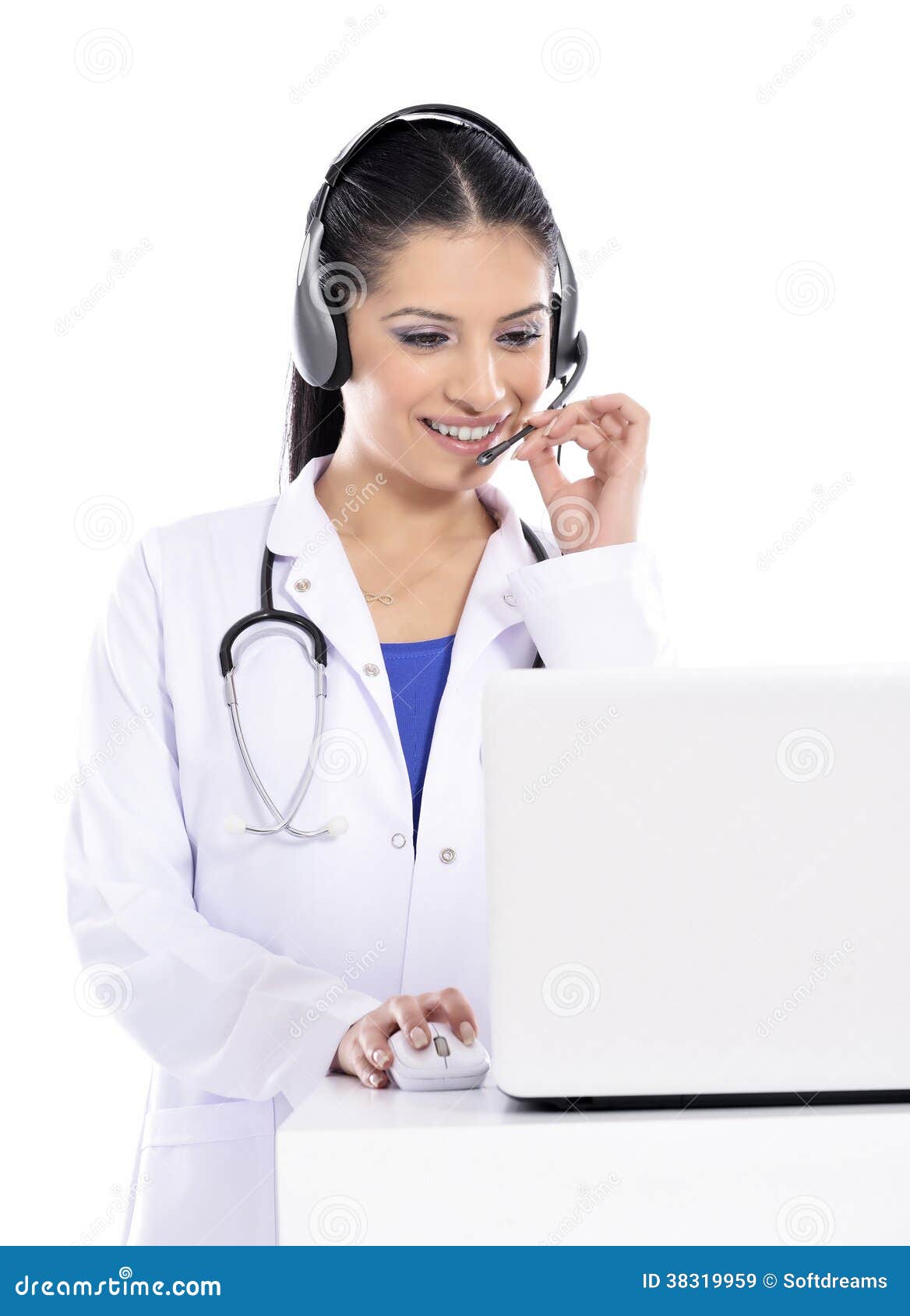 Medical call center stock image. Image of human, hands - 38319959