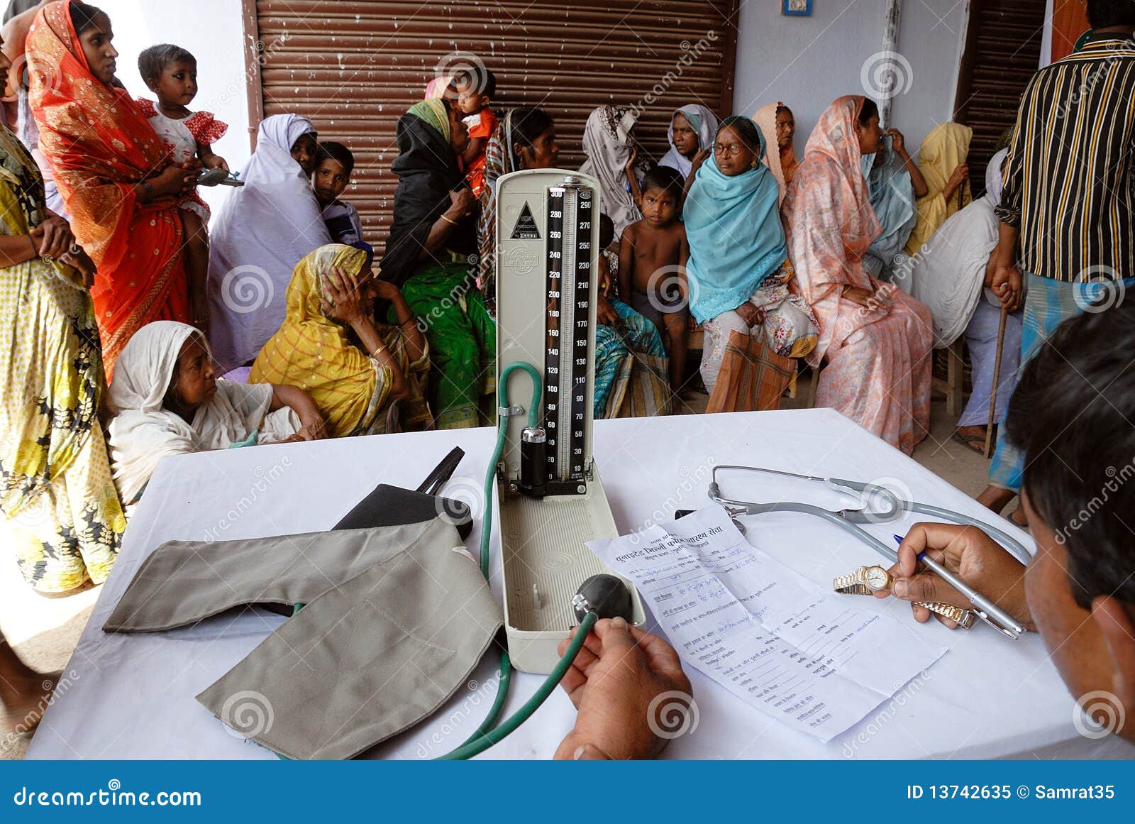 Medical camp editorial image. Image of asia, social, patient - 13742635