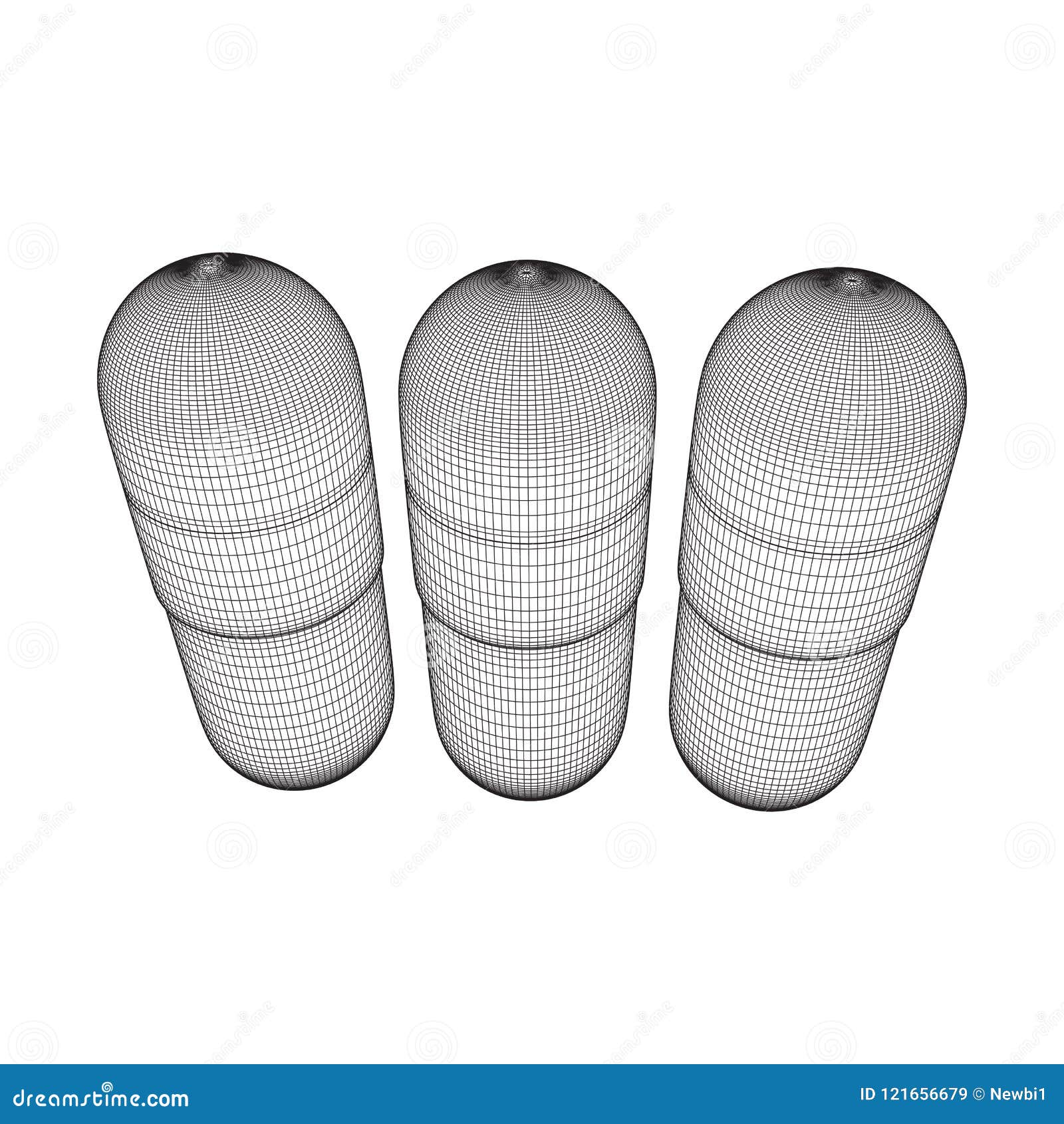 Medical capsule pill stock vector. Illustration of antibiotic - 121656679