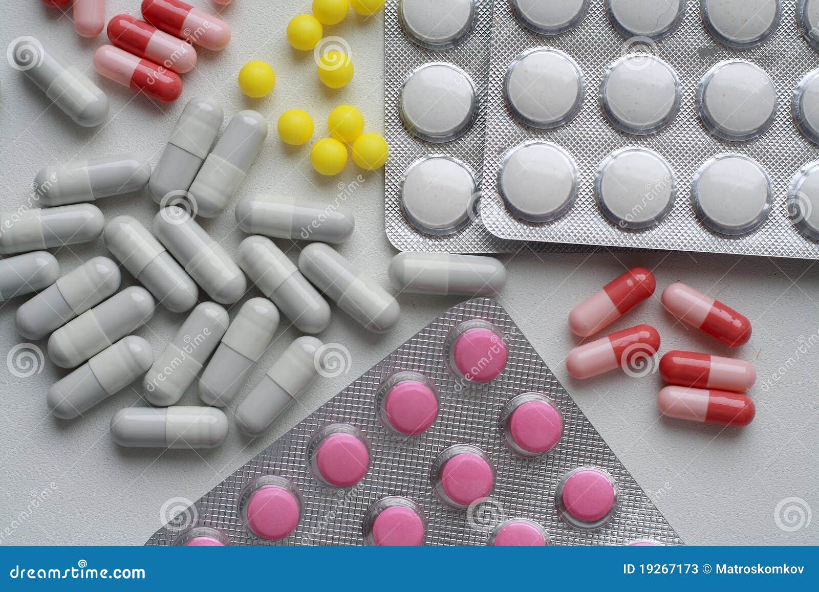 Medical capsules and pills stock image. Image of hospital - 19267173