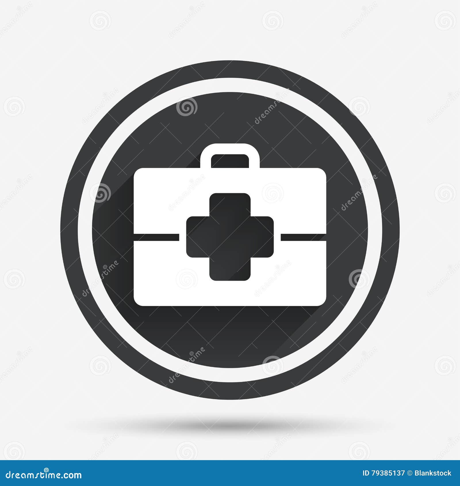 Medical Case Sign Icon. Doctor Symbol Stock Vector - Illustration of ...