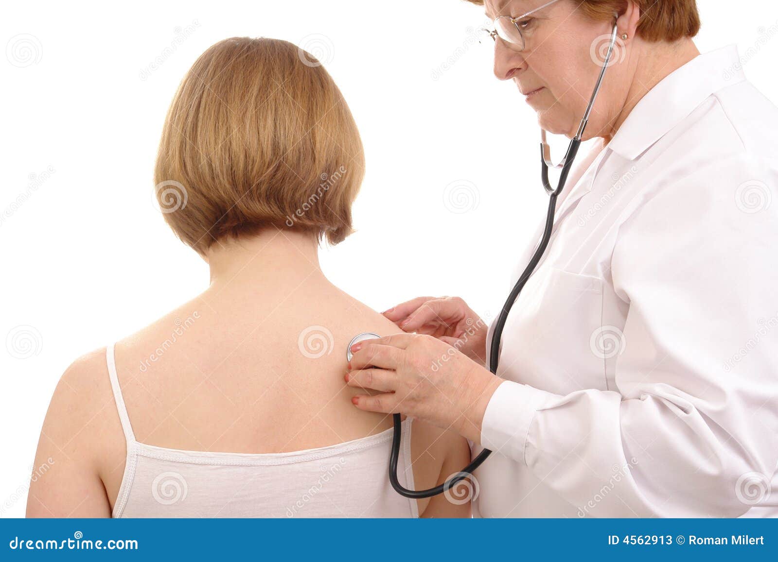 Medical check stock image. Image of listening, illness - 4562913