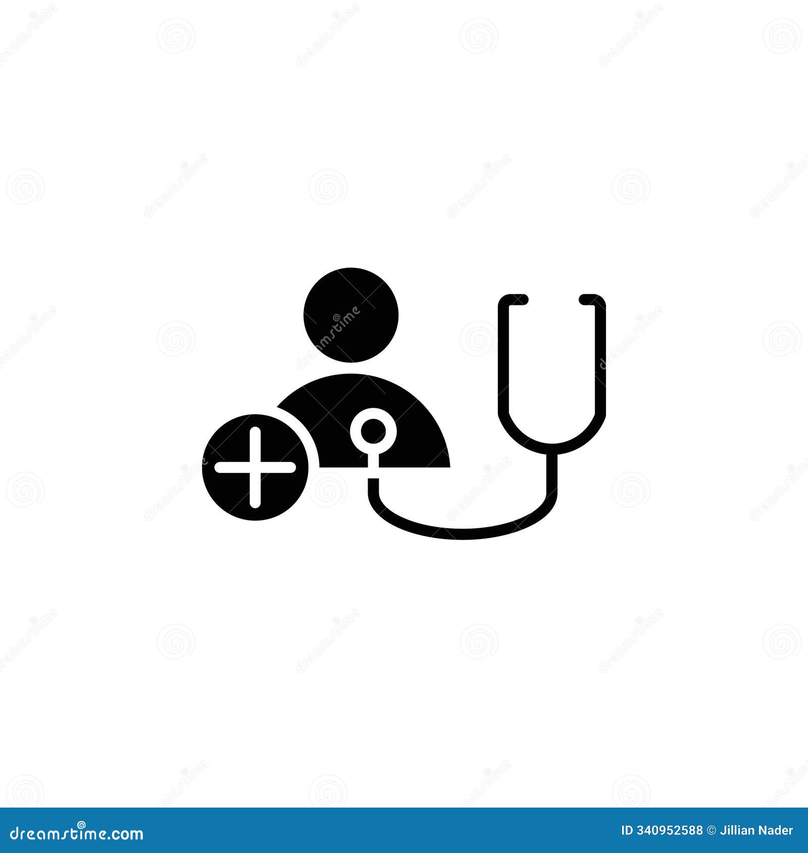 Medical Check-up Icon Web Design in Vector Stock Vector - Illustration ...