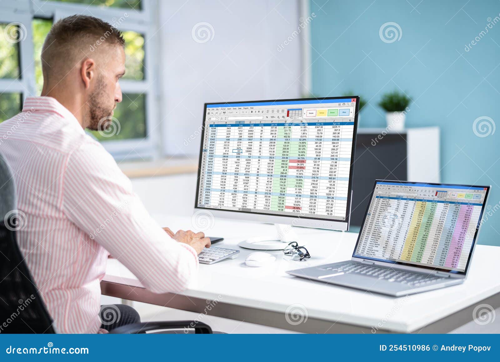 Medical Coding Bill stock photo. Image of employee, spreadsheets ...