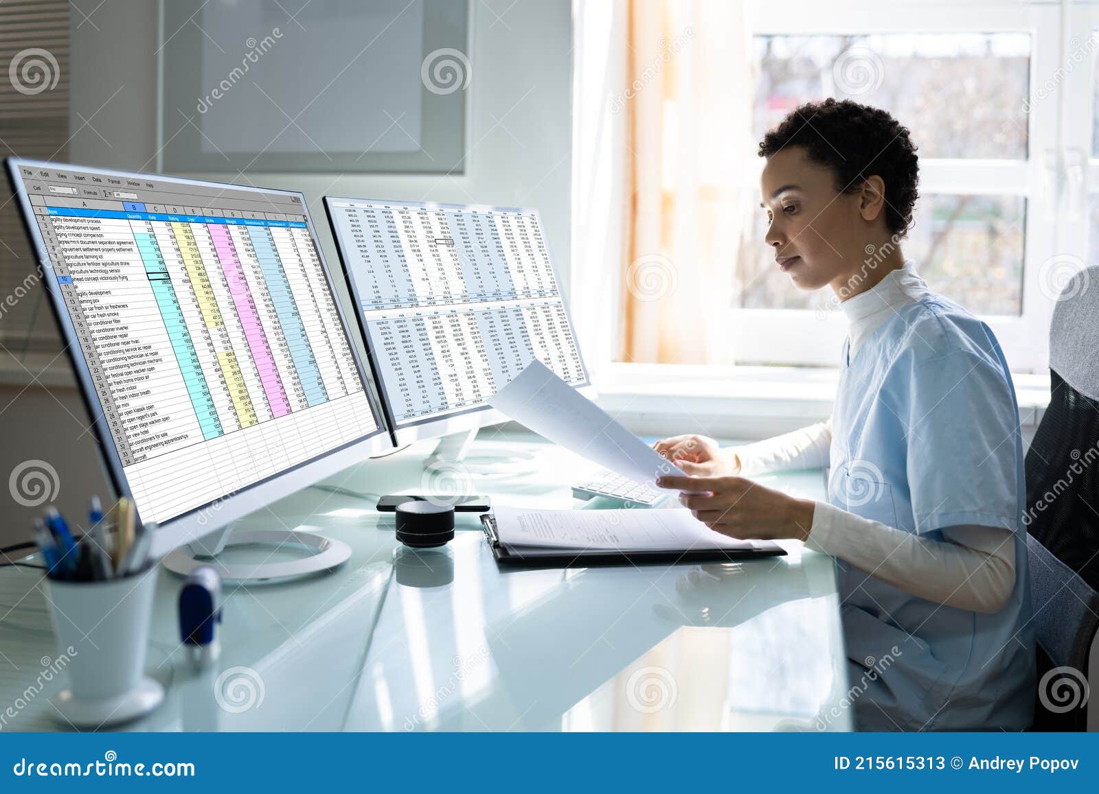Medical Coding Bill stock image. Image of manager, analyst - 215615313