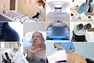 Medical collage stock photo. Image of grouped, procedure - 11418812