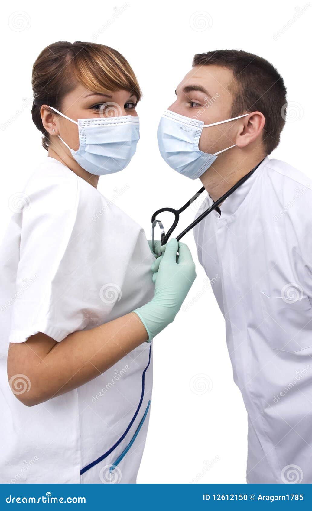 Medical colleagues stock photo. Image of negotiating - 12612150
