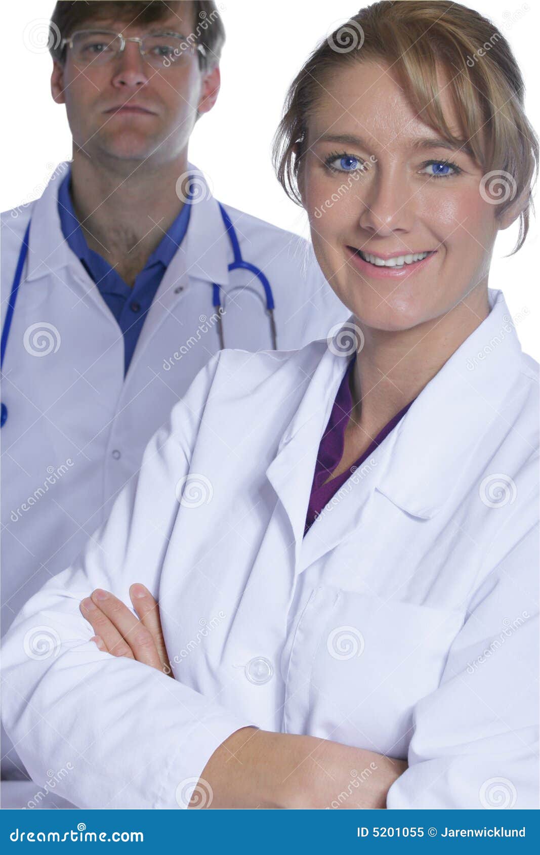 Medical colleagues stock image. Image of scrubs, profession - 5201055