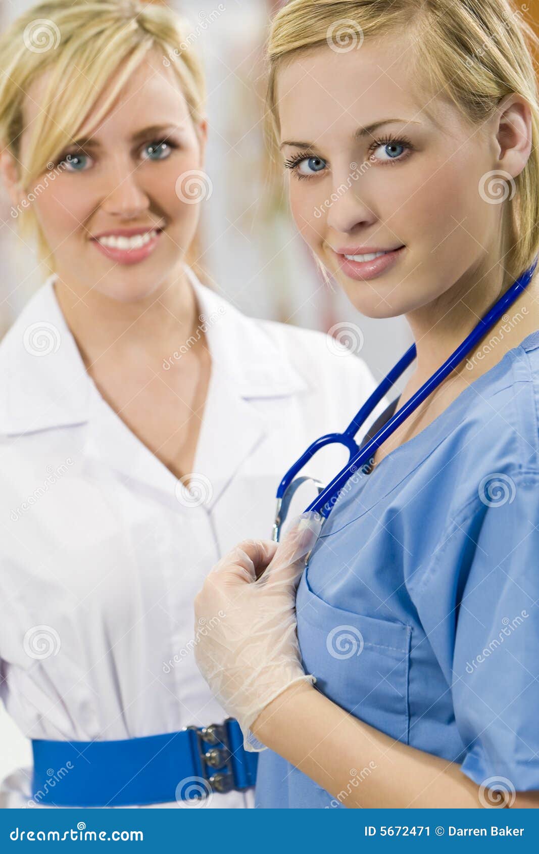Medical Colleagues stock image. Image of team, coat, stethoscope - 5672471