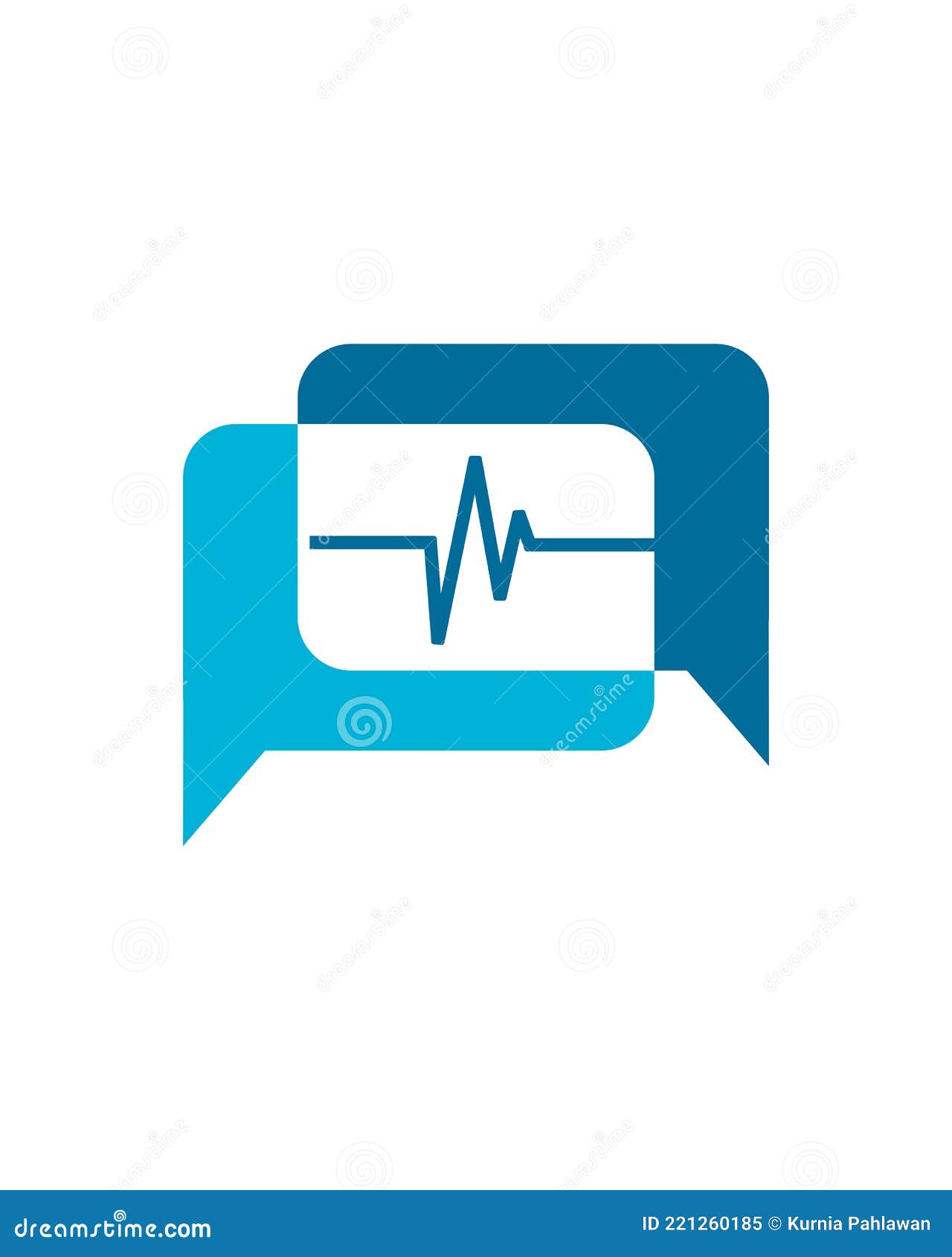 Medical Communication Logo , Clinic Vector Logo Stock Vector ...