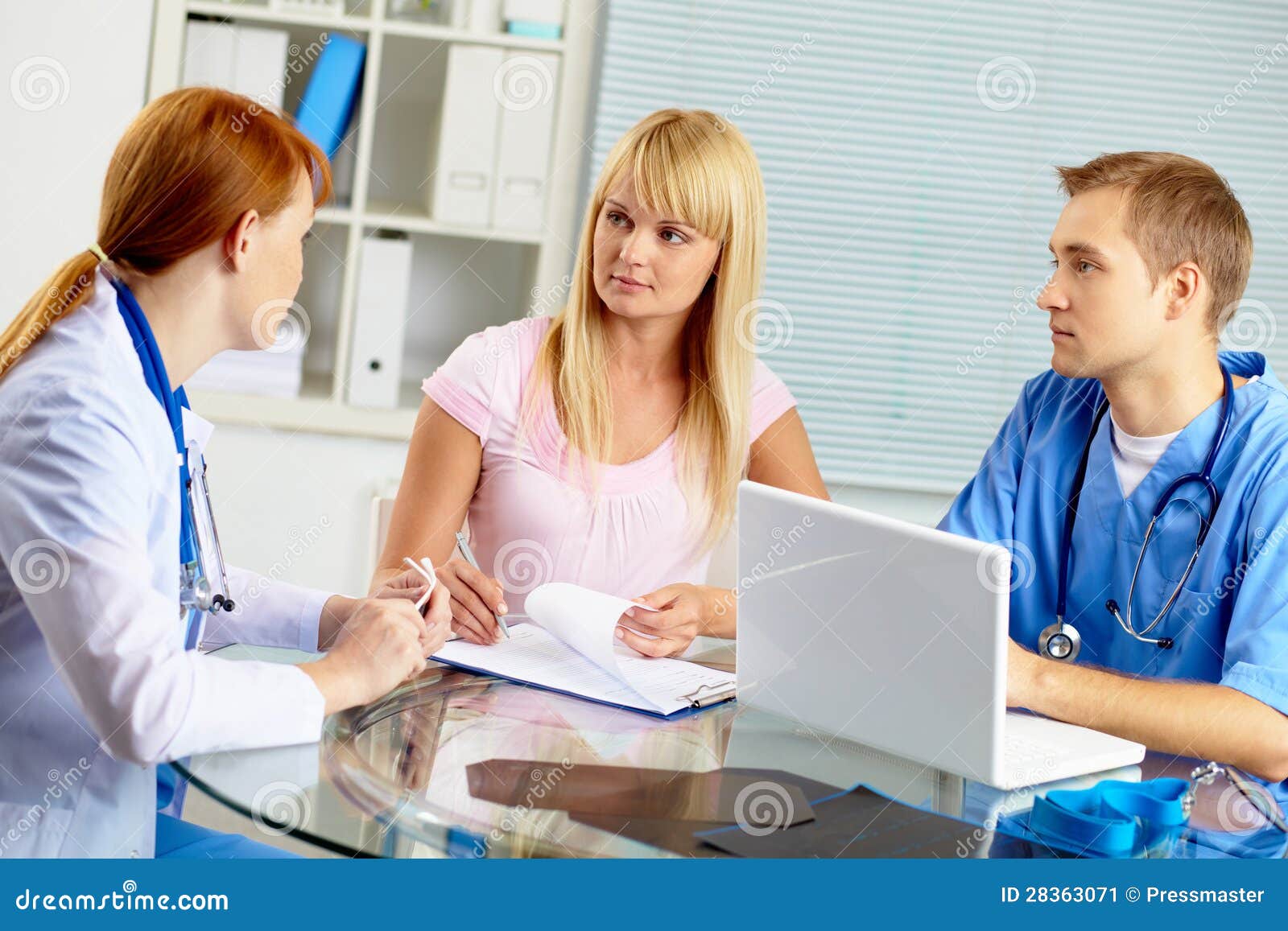 Medical consultation stock image. Image of people, patient - 28363071