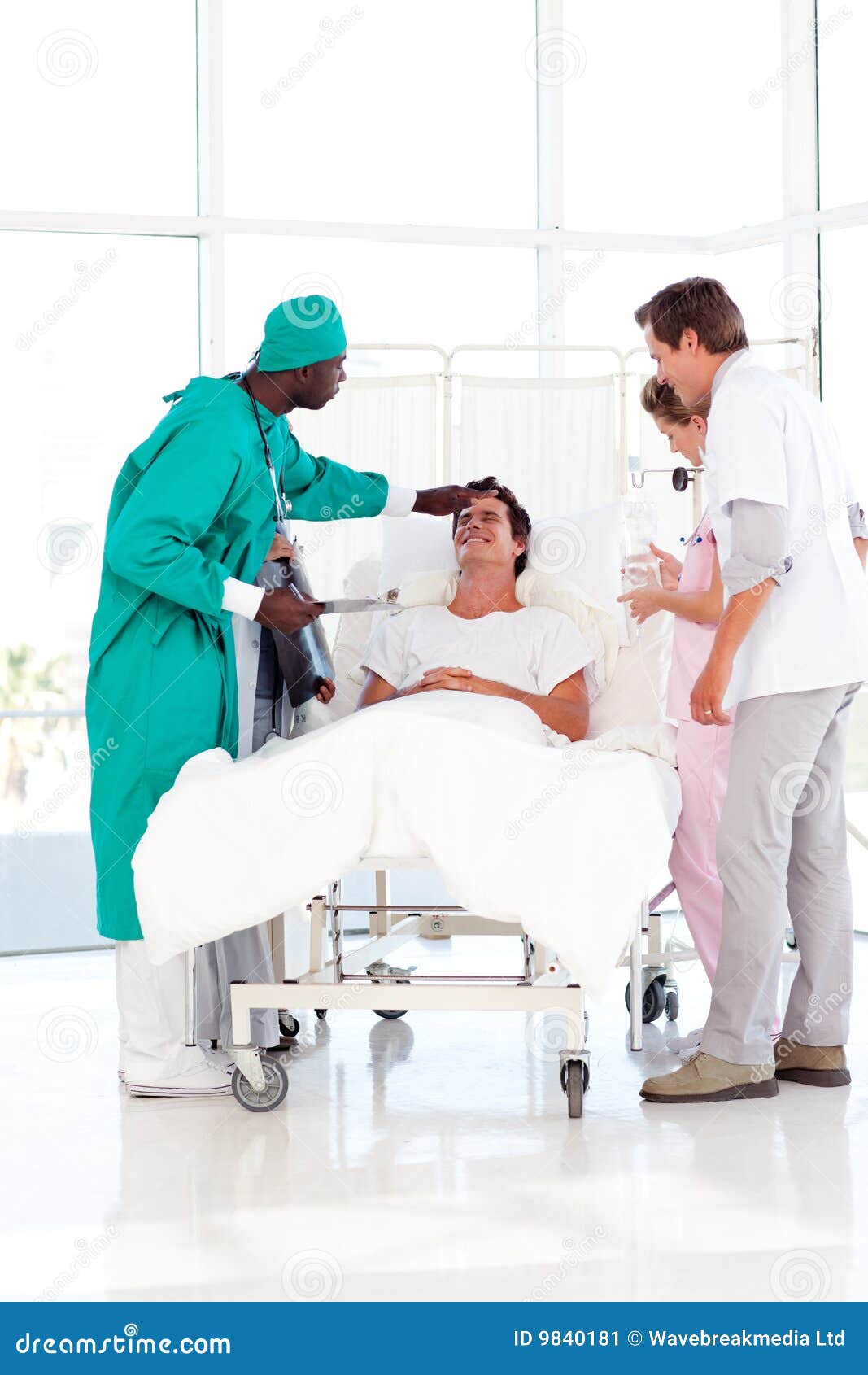 Medical Consultation between Surgeon and Patient Stock Image - Image of ...