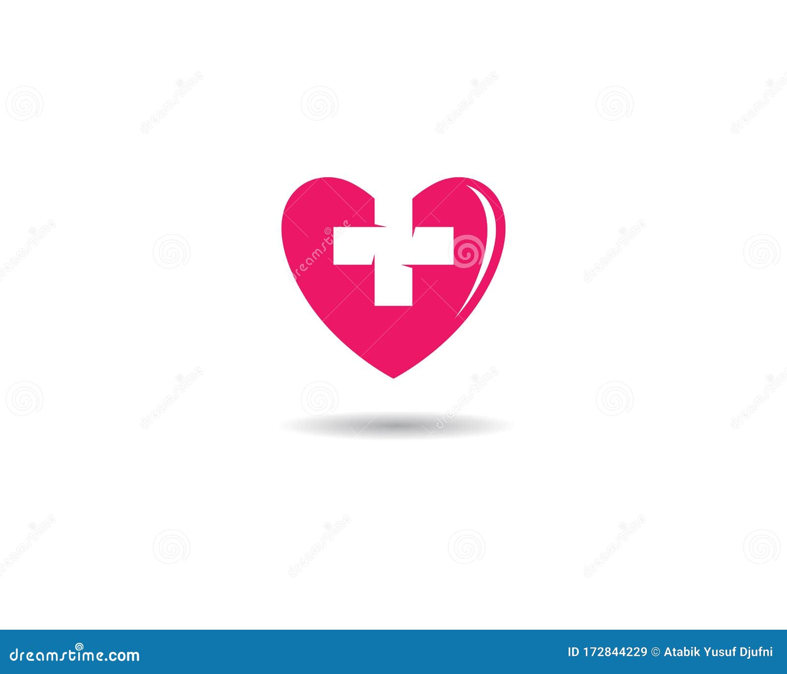 Medical cross vector icon stock vector. Illustration of design - 172844229