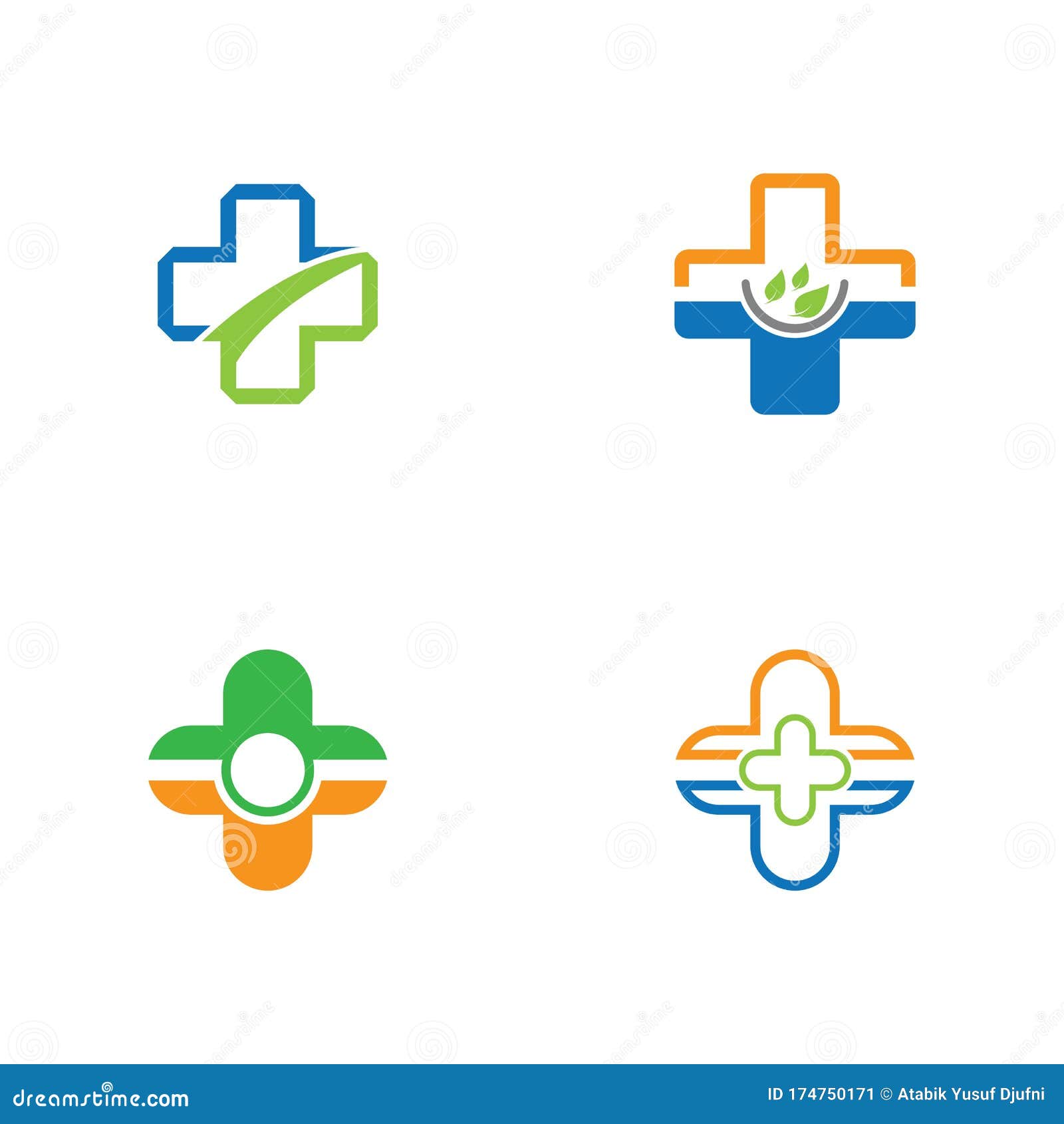 Medical cross vector icon stock vector. Illustration of caduceus ...