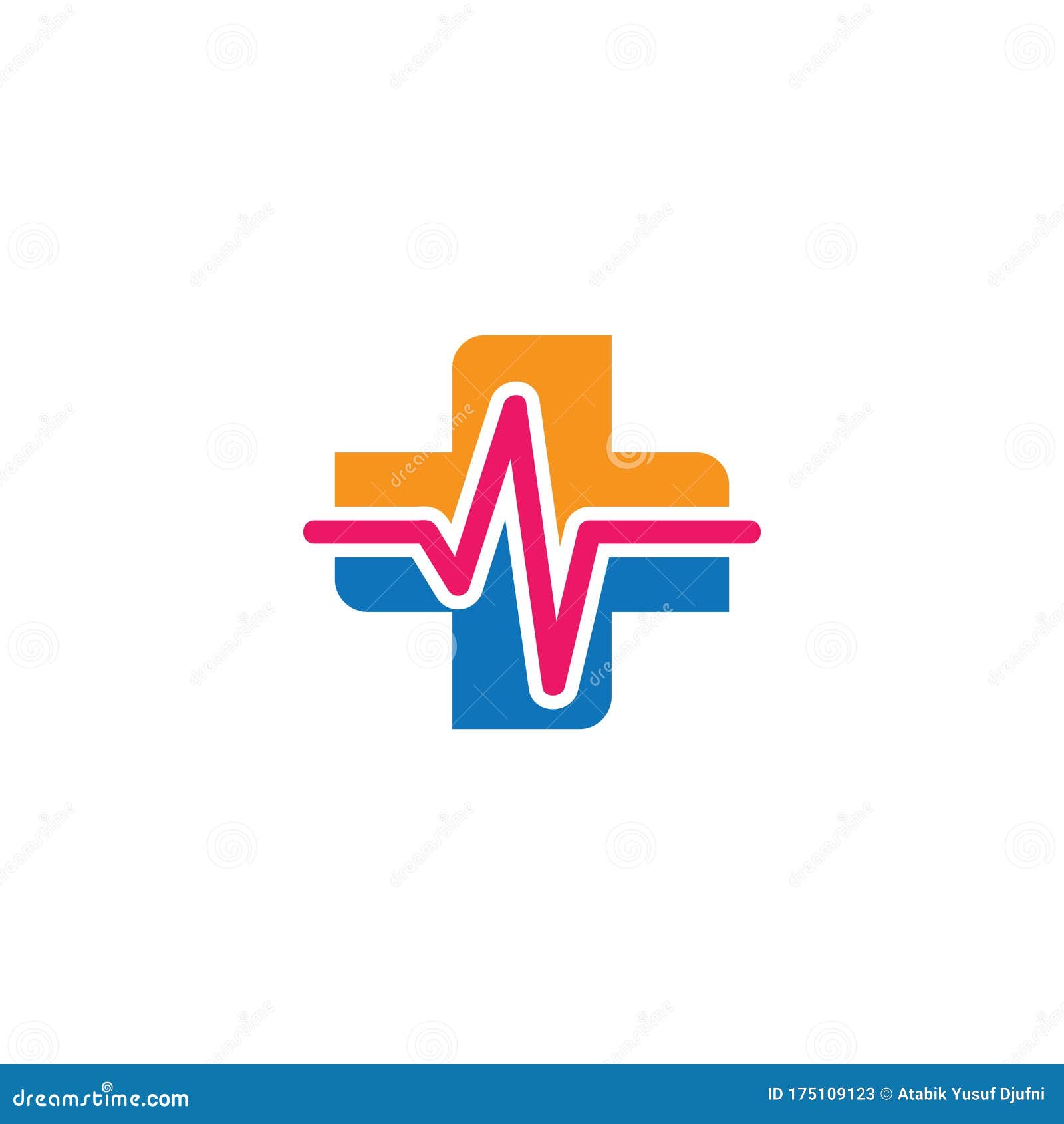 Medical cross vector icon stock vector. Illustration of identity ...