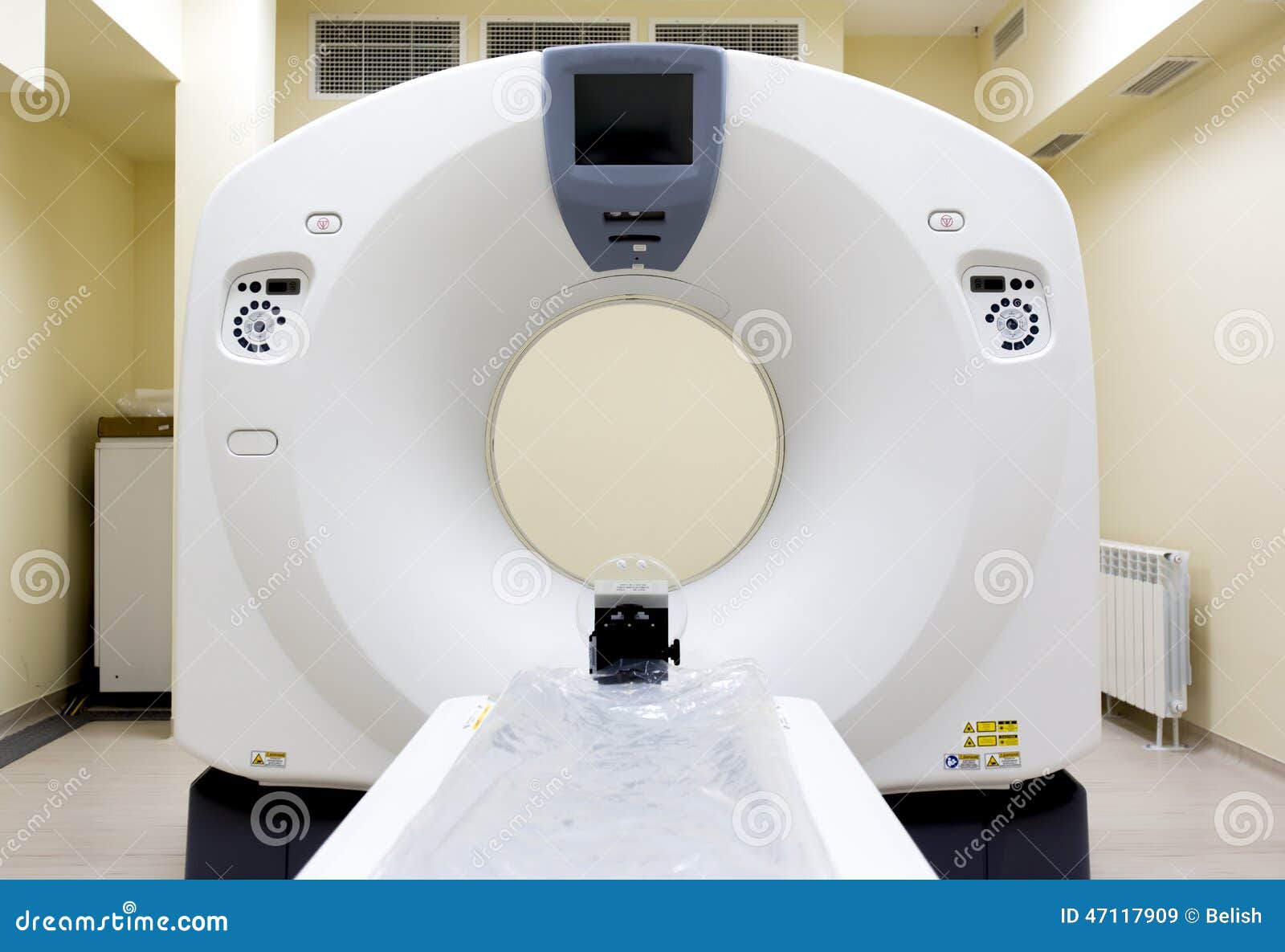 Medical CT scanner stock image. Image of medical, oncology - 47117909