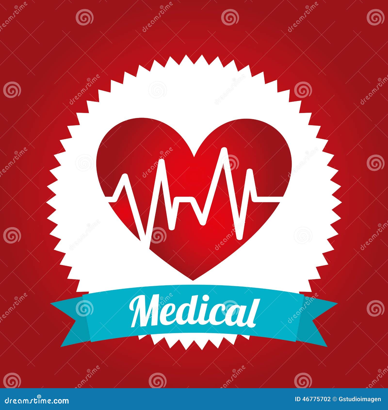 Medical design stock vector. Illustration of background - 46775702