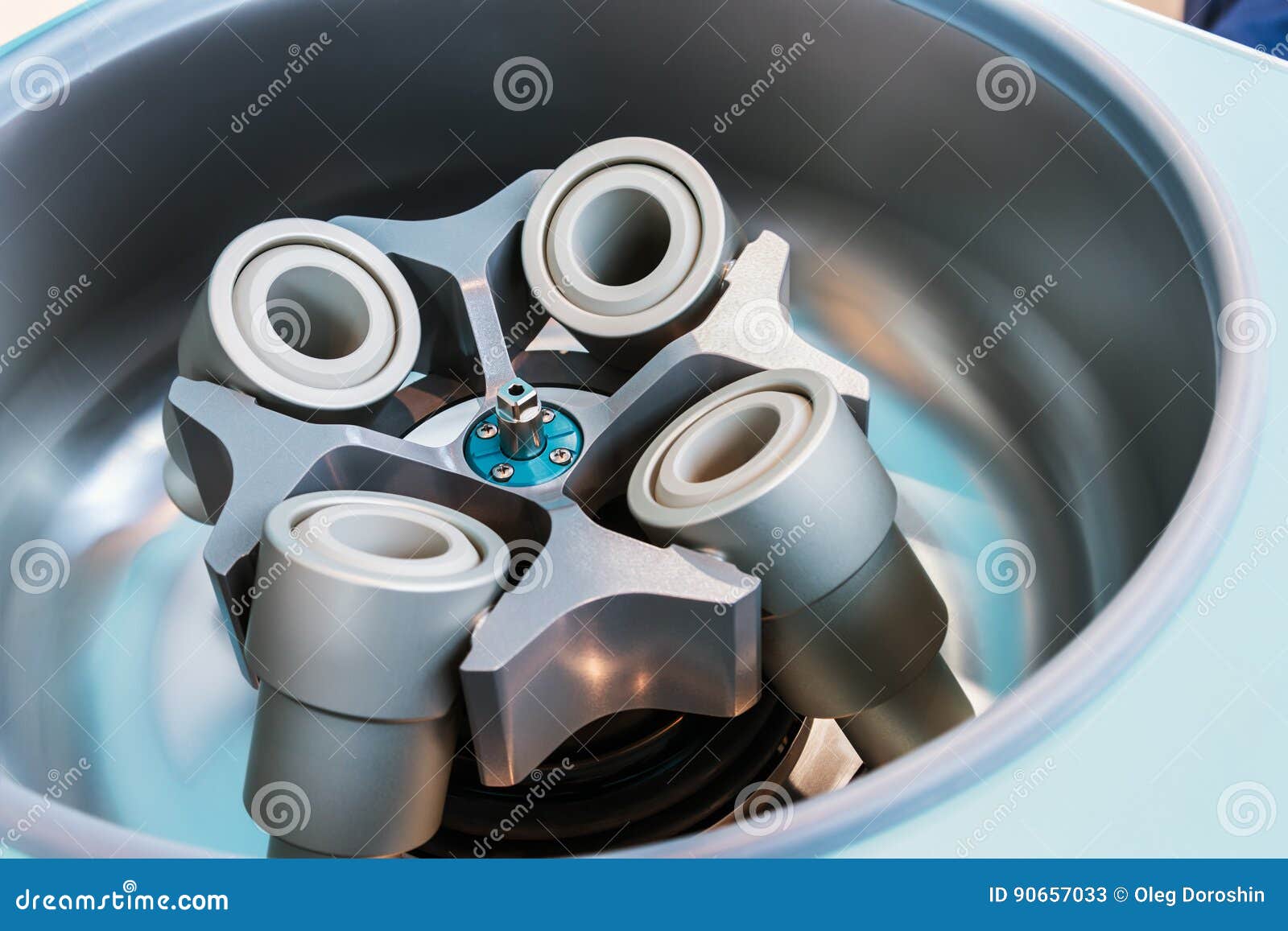 Medical Device Centrifuge for Mixing in the Laboratory Stock Image ...