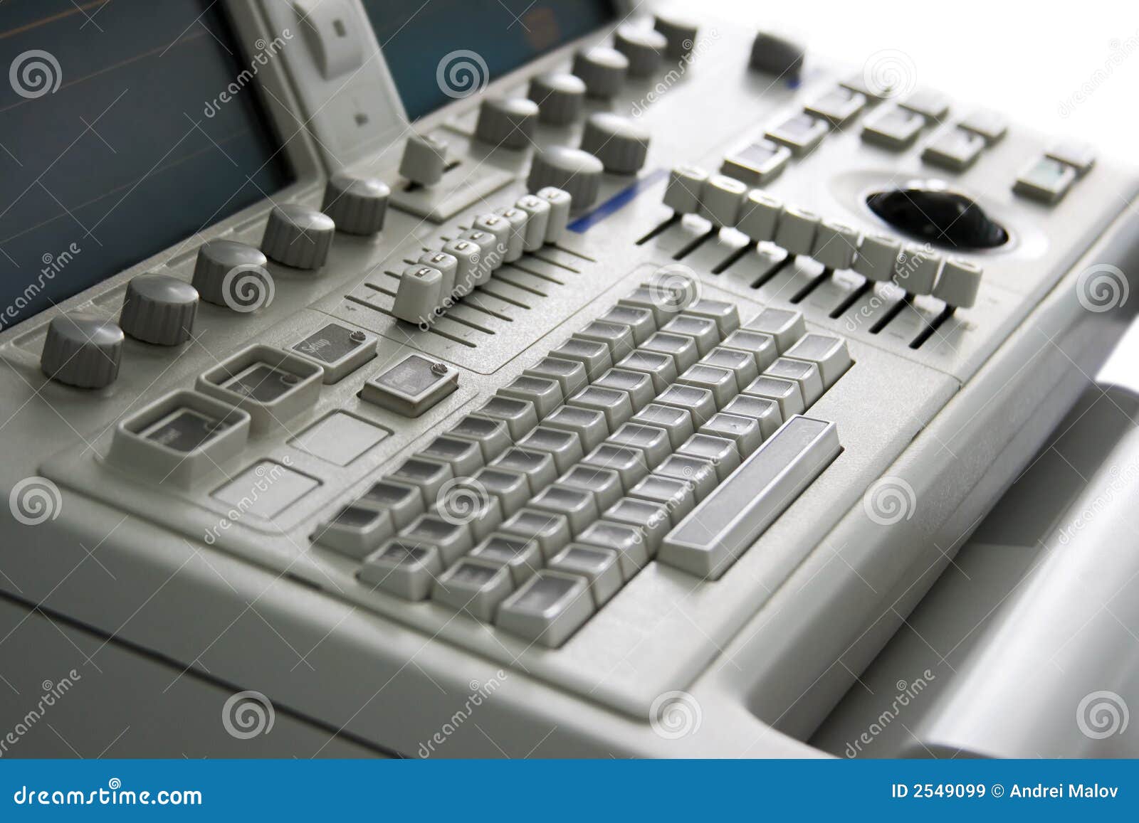 Medical device keyboard stock image. Image of computer - 2549099