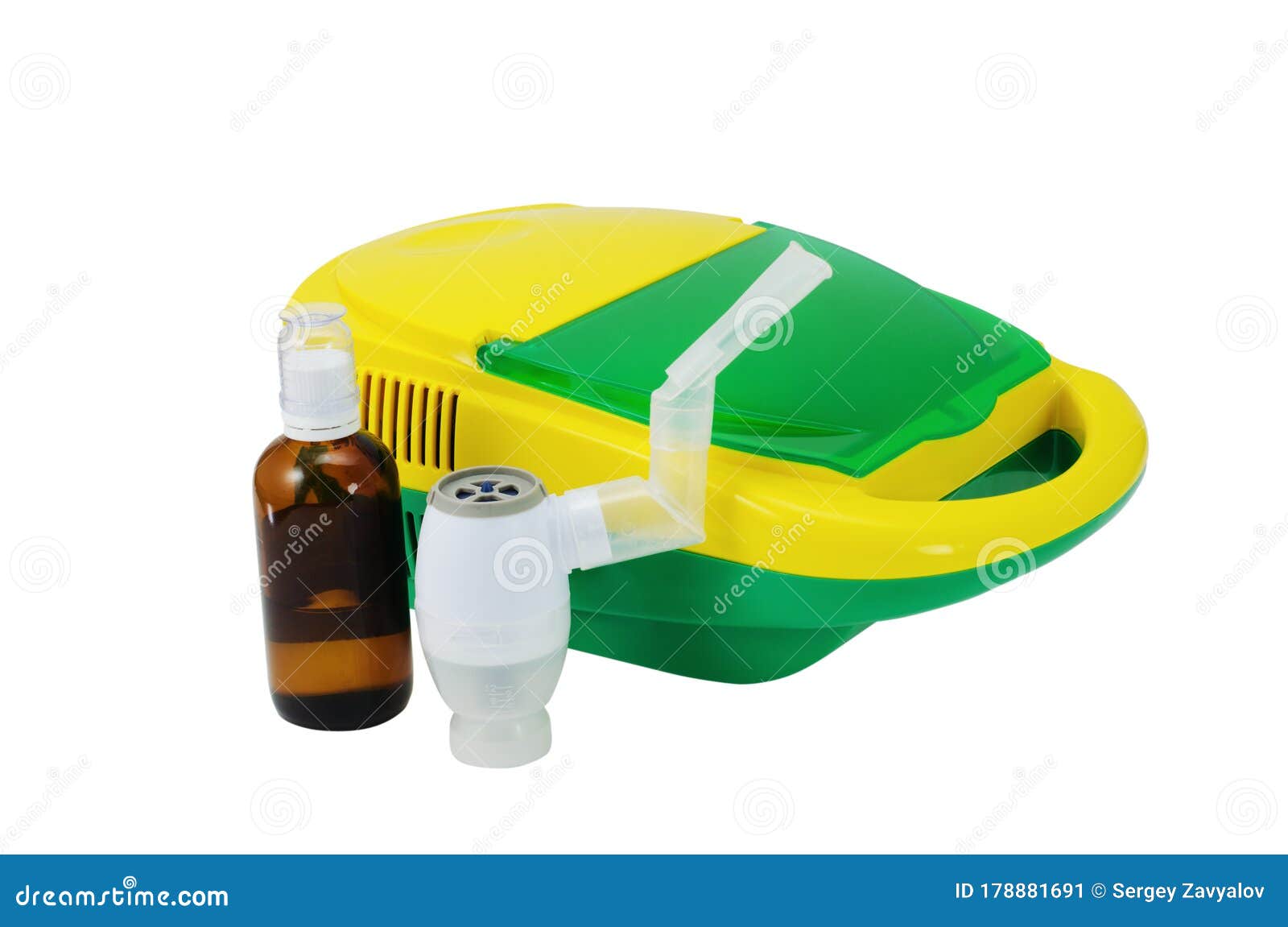 Medical device- nebulize stock image. Image of breathe - 178881691