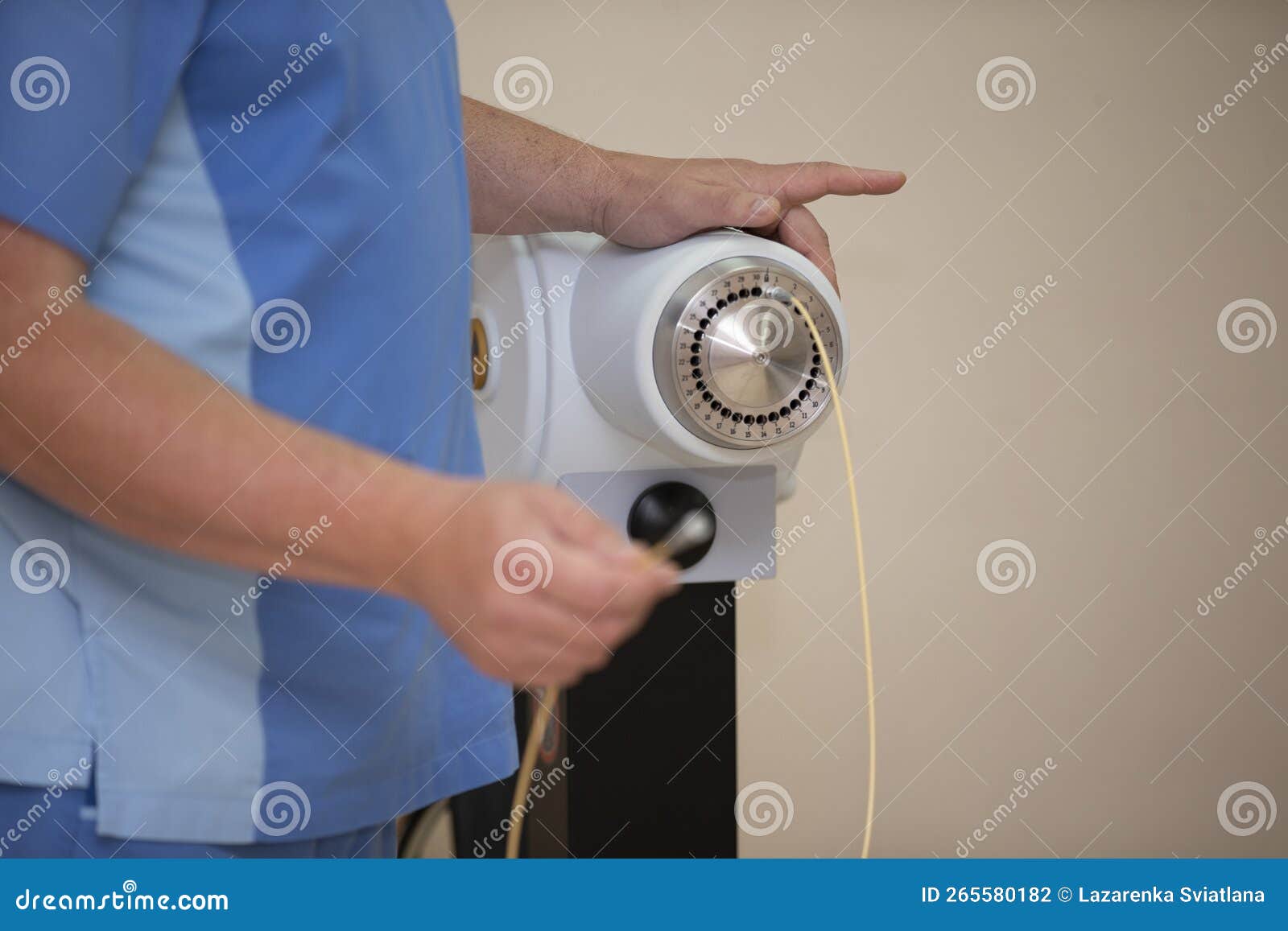 Medical Device for the Treatment of Prostate Cancer Stock Photo - Image ...