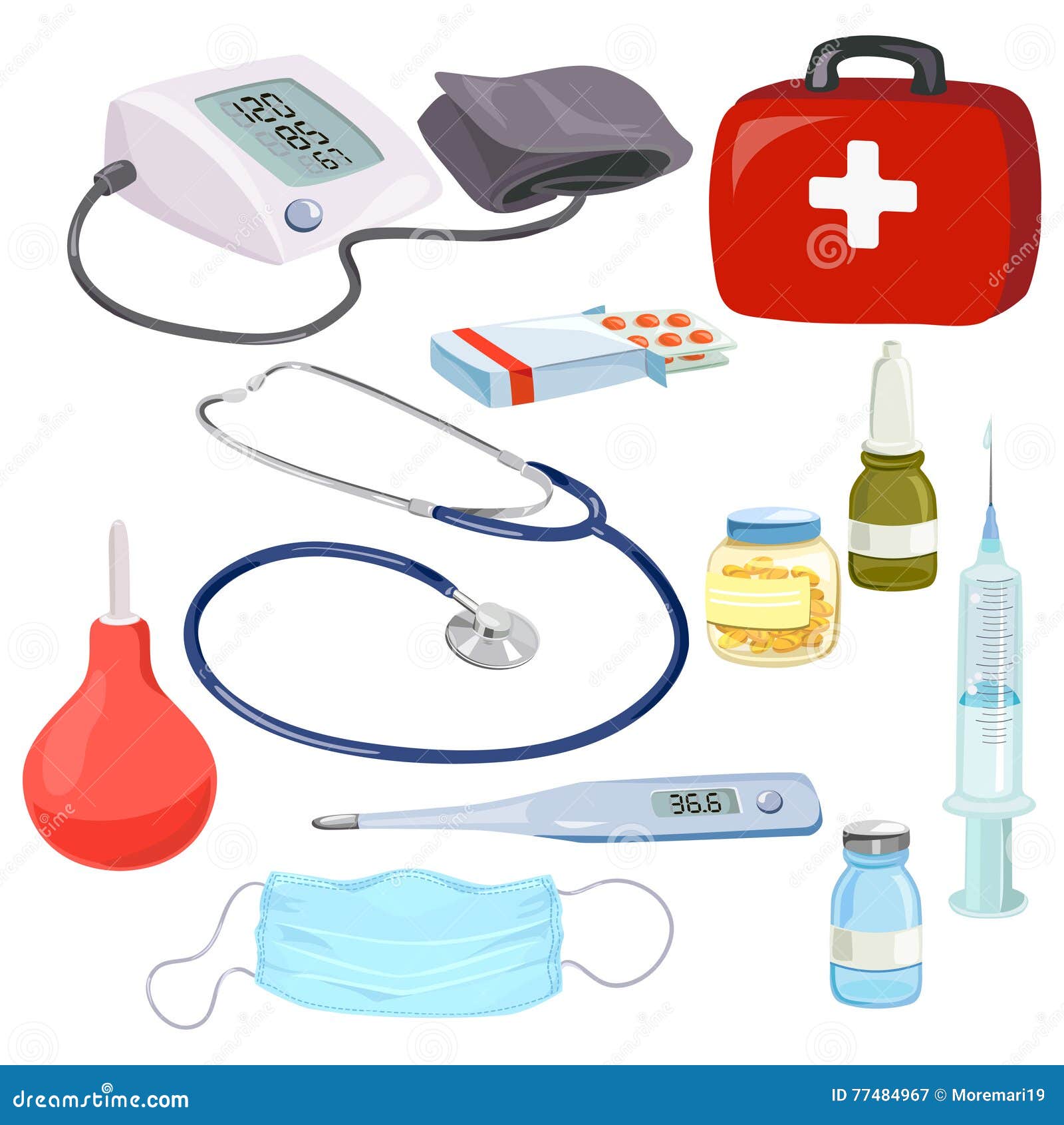 Medical Devices, Doctors Instruments, Stock Vector - Illustration of ... Medical Devices, Doctors Instruments, Stock Vector - Illustration of ...