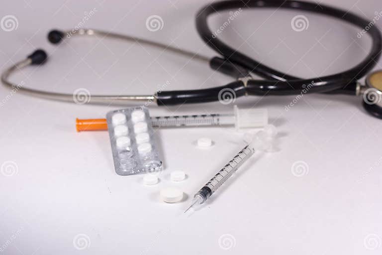 Medical devices, tablets stock photo. Image of black - 85628466
