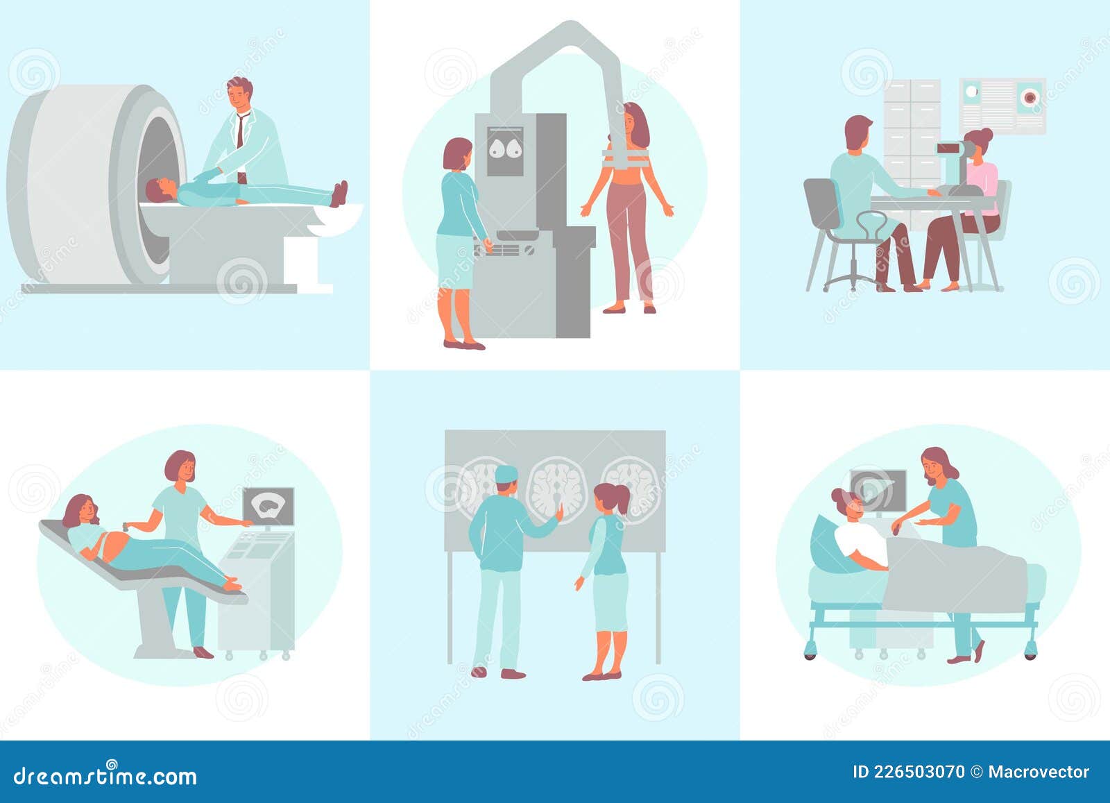 Medical Diagnostics Design Concept Stock Vector - Illustration of ...