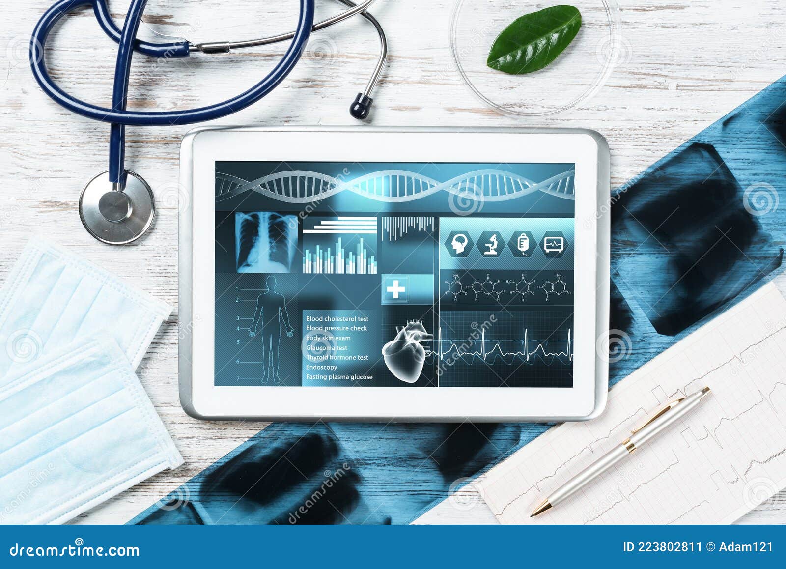 Medical Diagnostics in Modern Hospital. Stock Image - Image of science ...