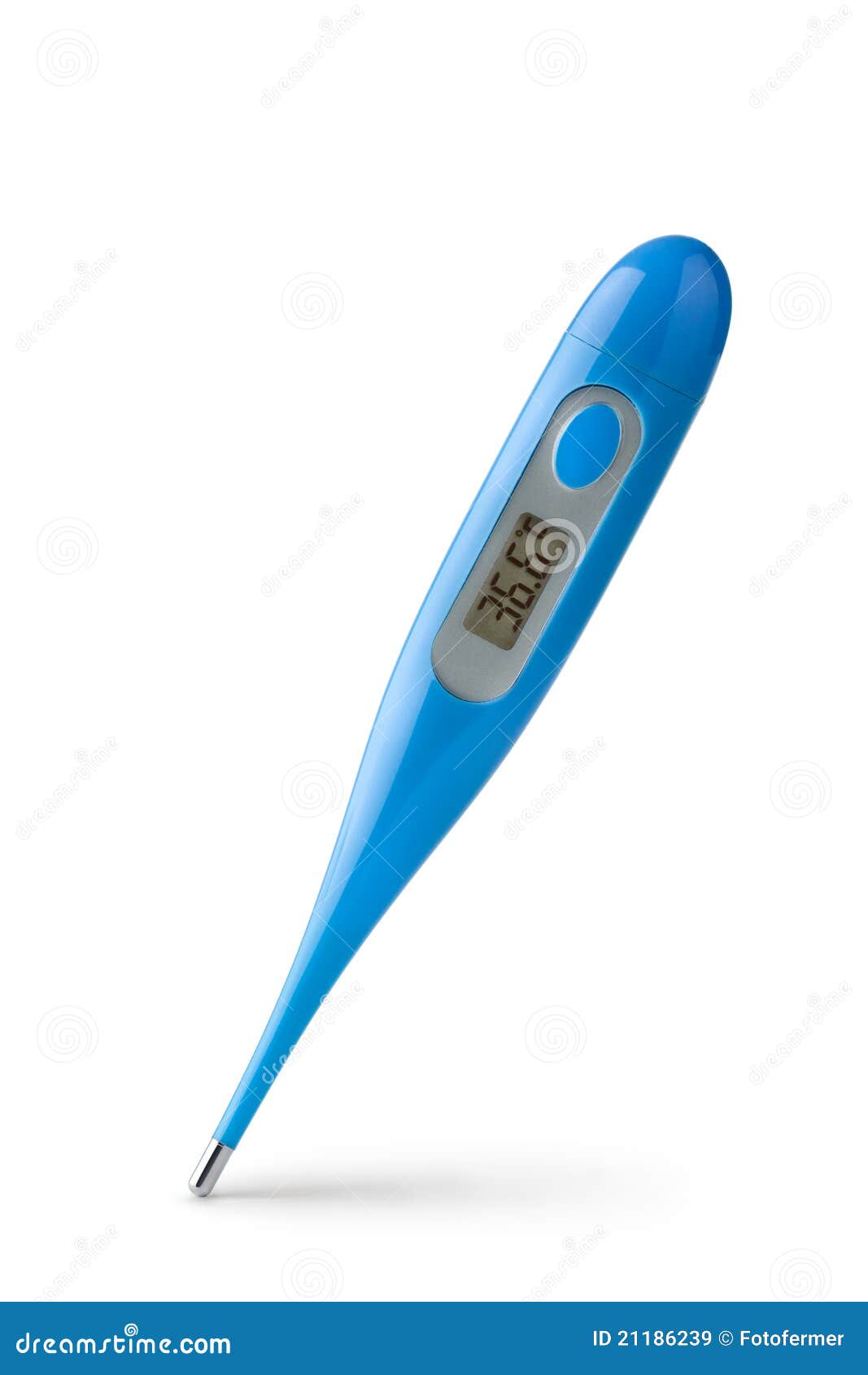 Medical Digital Thermometer Stock Image - Image of measurement ...