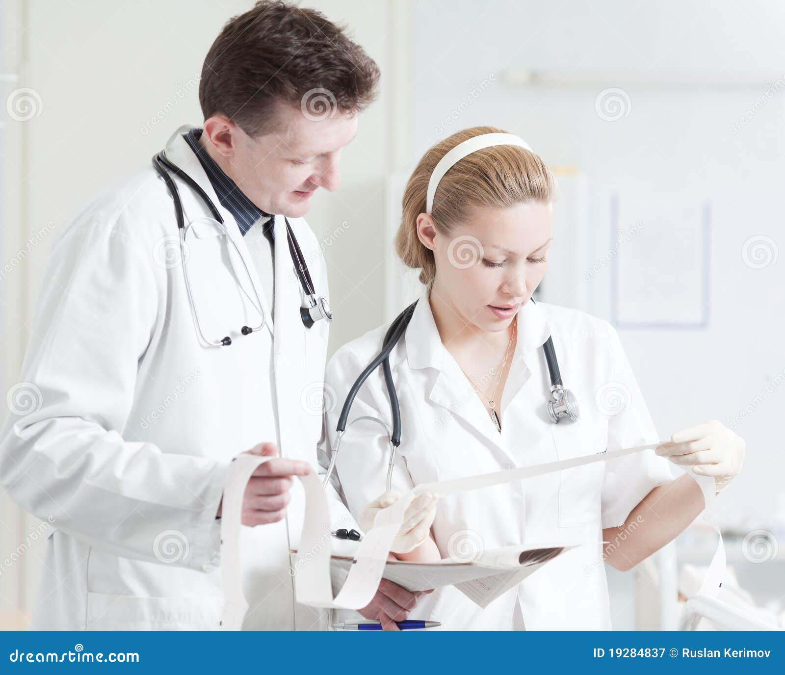 Medical discussion stock image. Image of consultation - 19284837