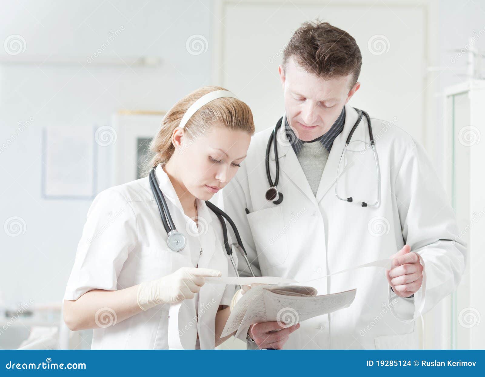 Medical discussion stock photo. Image of consultation - 19285124