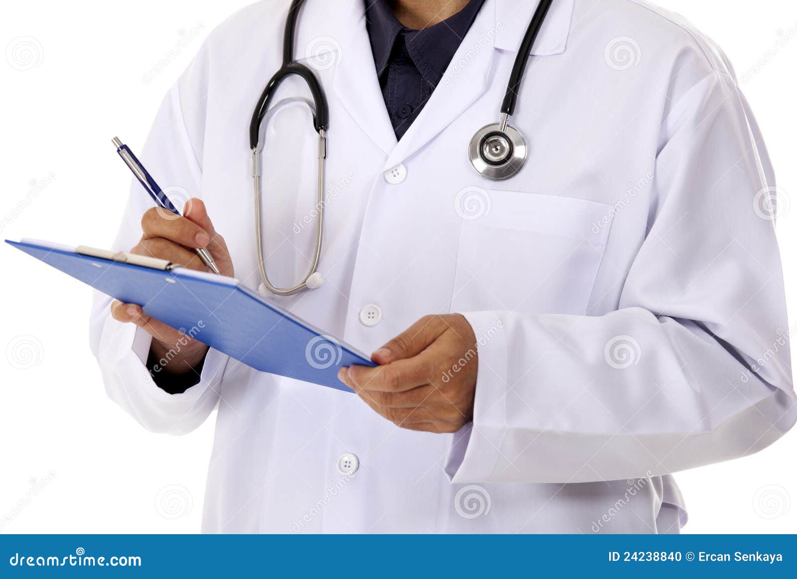 Medical Doctor Checking Results Stock Photo - Image of occupation, help ...