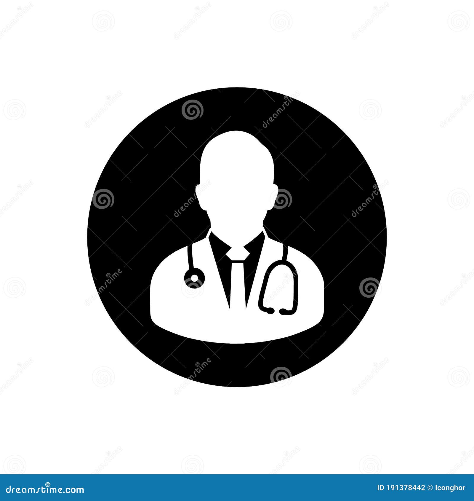 Medical Doctor Consultant Icon Stock Vector - Illustration of ...