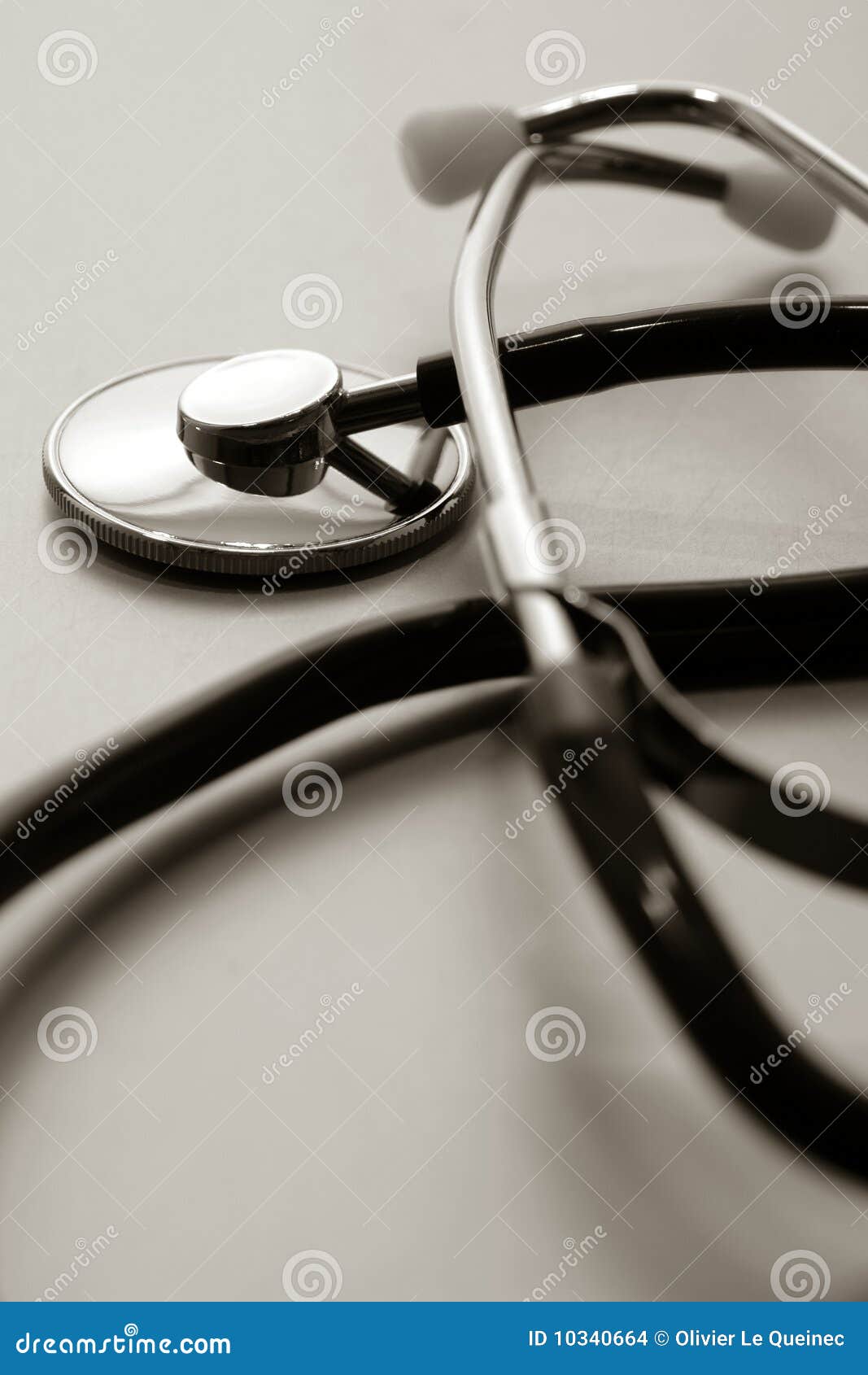 Medical Doctor Examination Stethoscope Device Stock Photo - Image of ...
