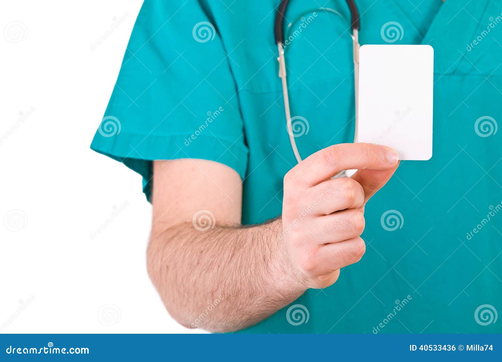 Medical doctor. stock photo. Image of doctor, note, businesscard - 40533436