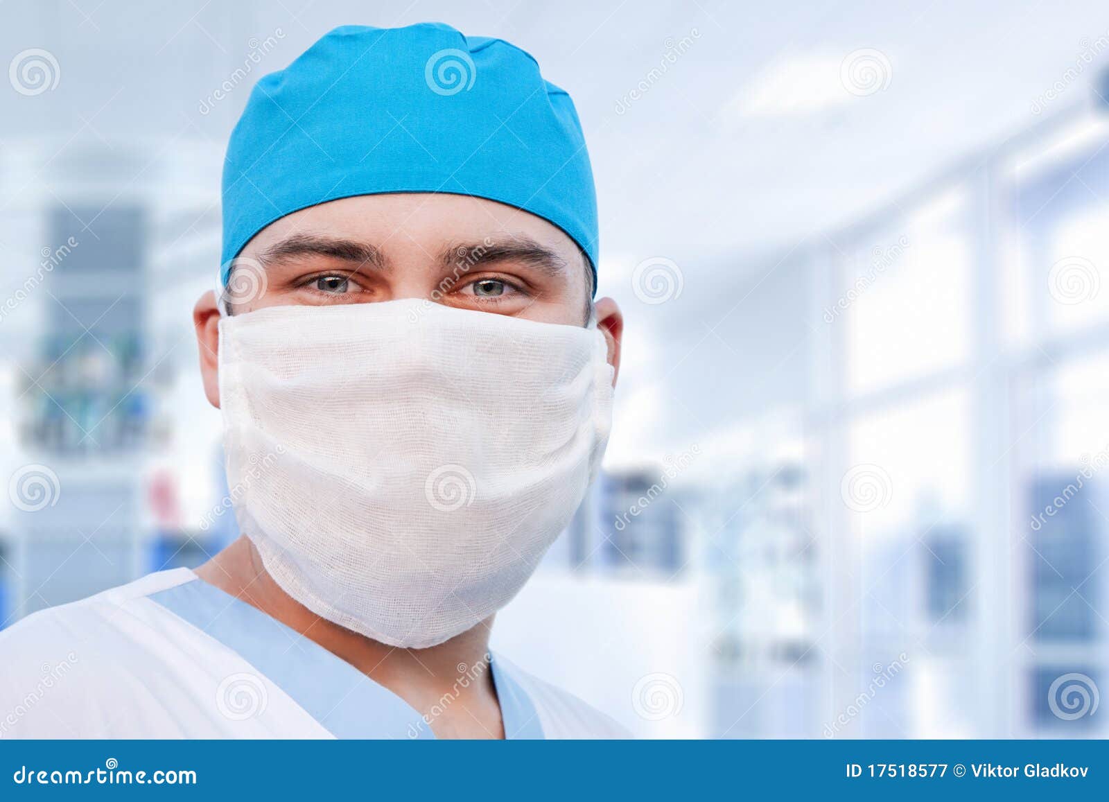 Medical doctor in mask stock image. Image of laboratory - 17518577
