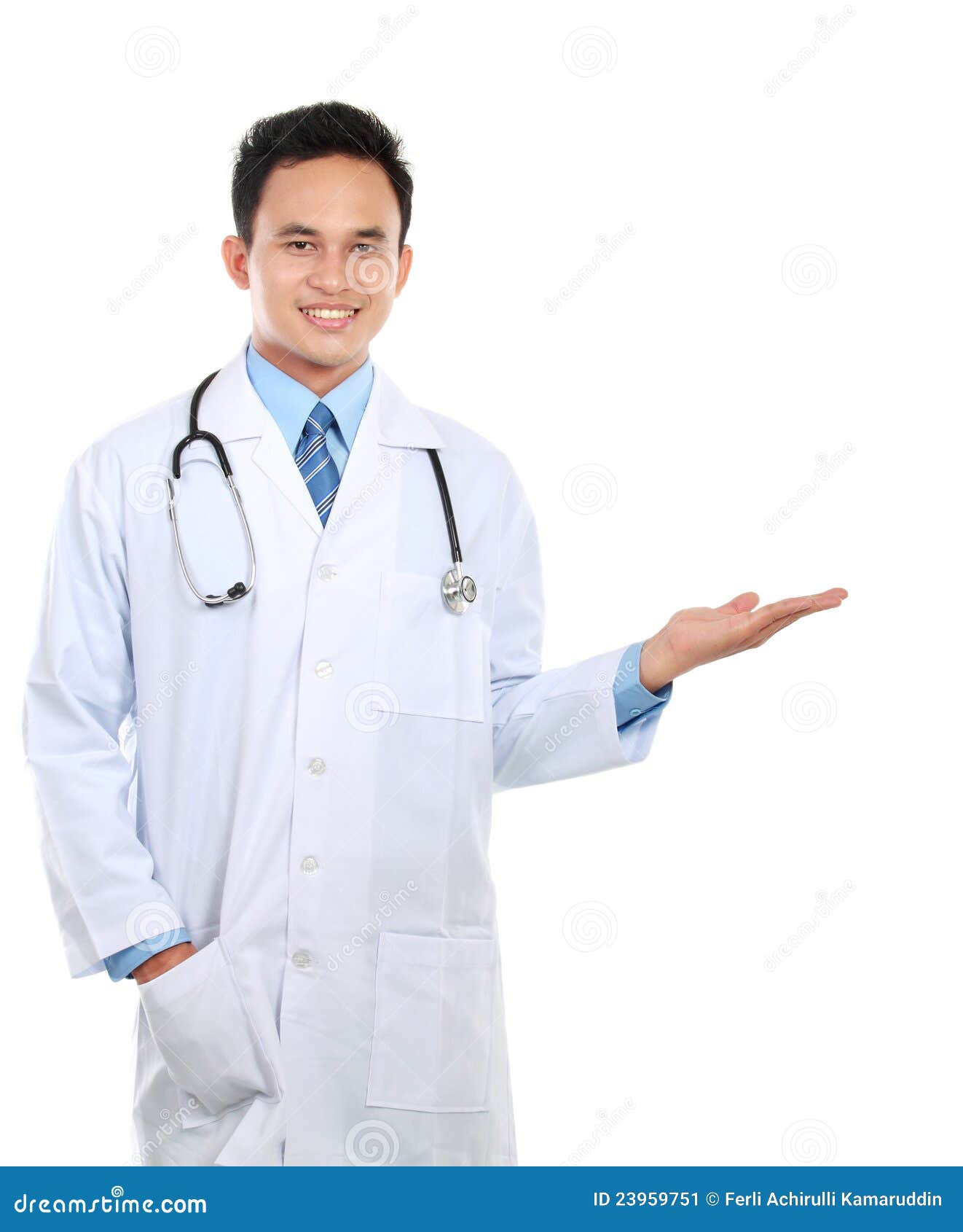 Medical doctor presenting stock image. Image of healing - 23959751
