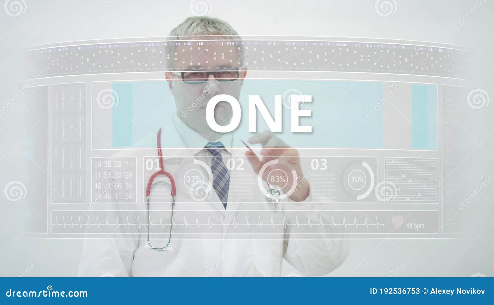 Scrolling through ONE and TWO Tabs on a Modern Computer Screen Stock ...