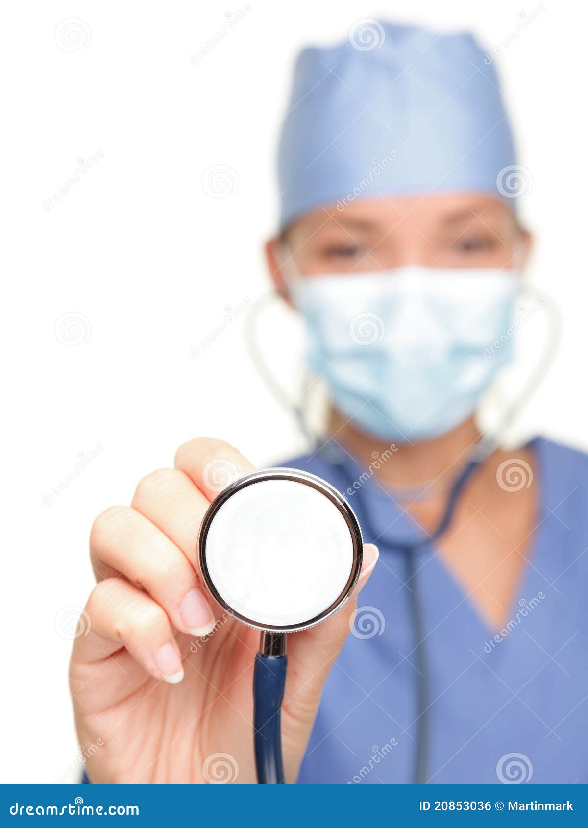 Medical doctor stethoscope stock photo. Image of isolated - 20853036