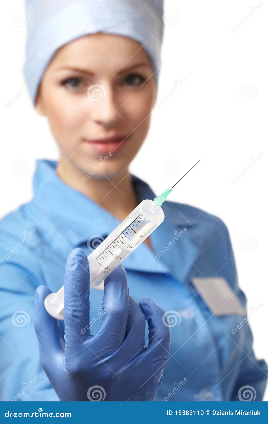 Medical Doctor with Syringe Stock Photo - Image of patient, medicine ...