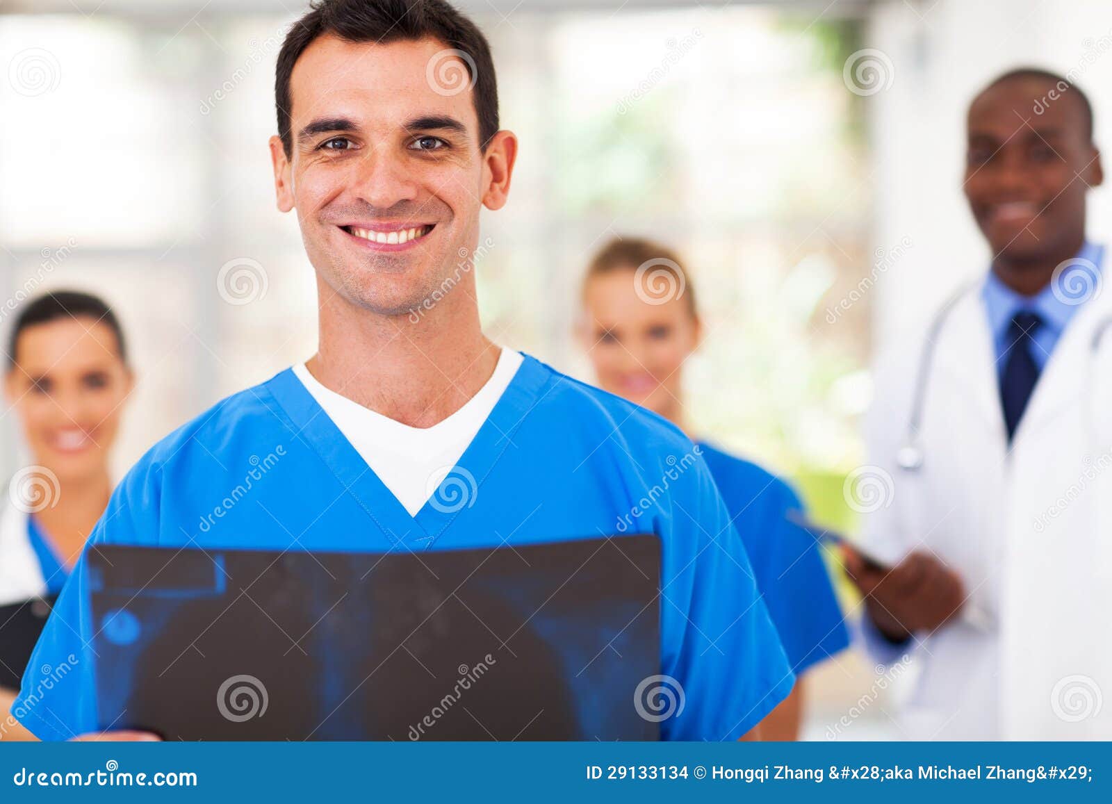Medical doctor team stock photo. Image of length, handsome - 29133134